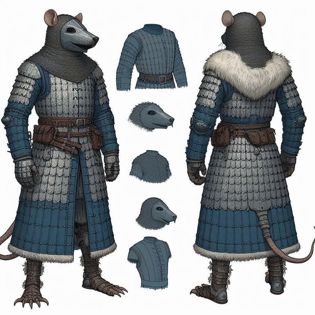 ArtStation - Medieval Rat concept AI art