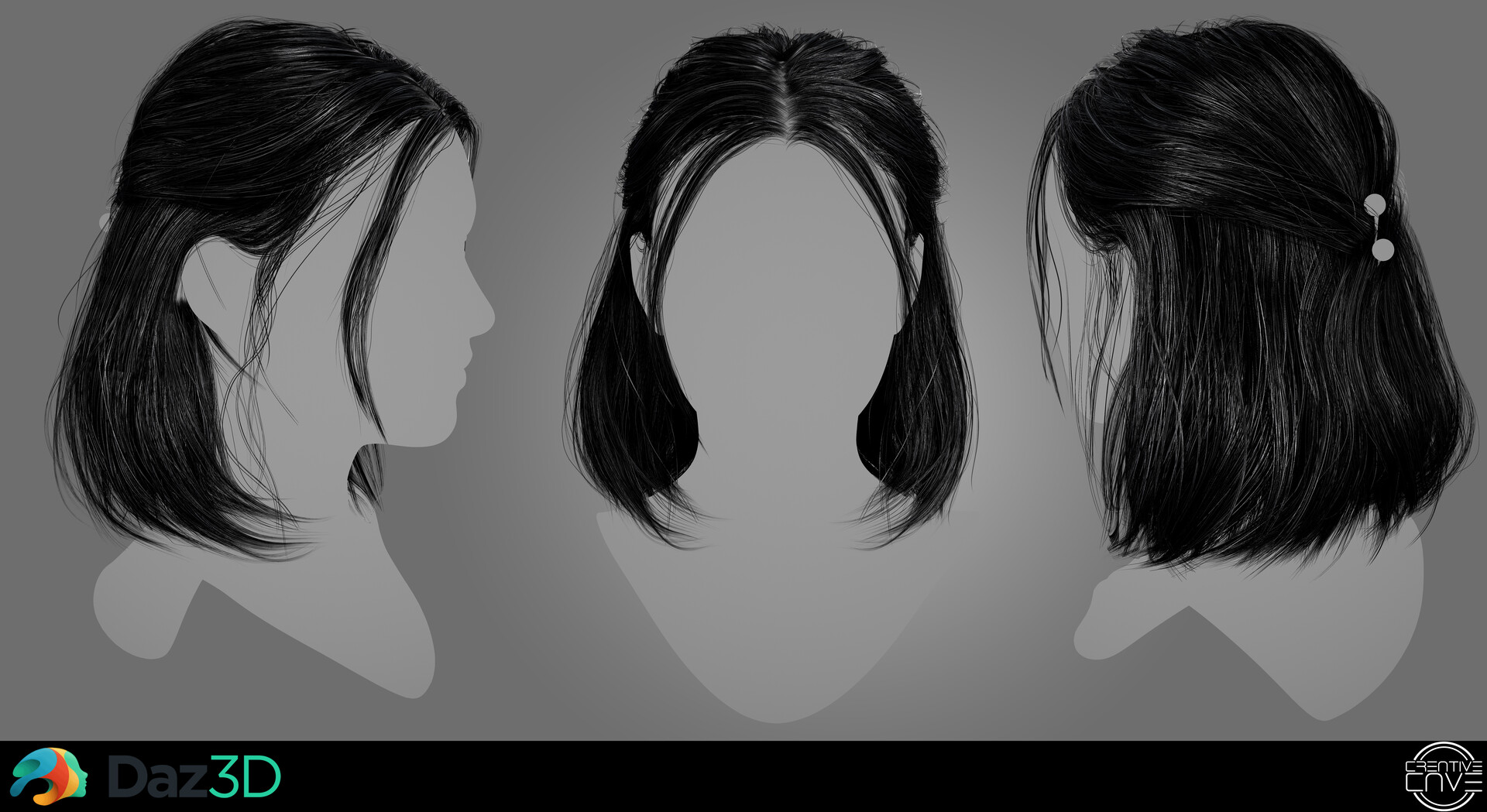 CREATIVE CAVE - DAZ3D- HAIR