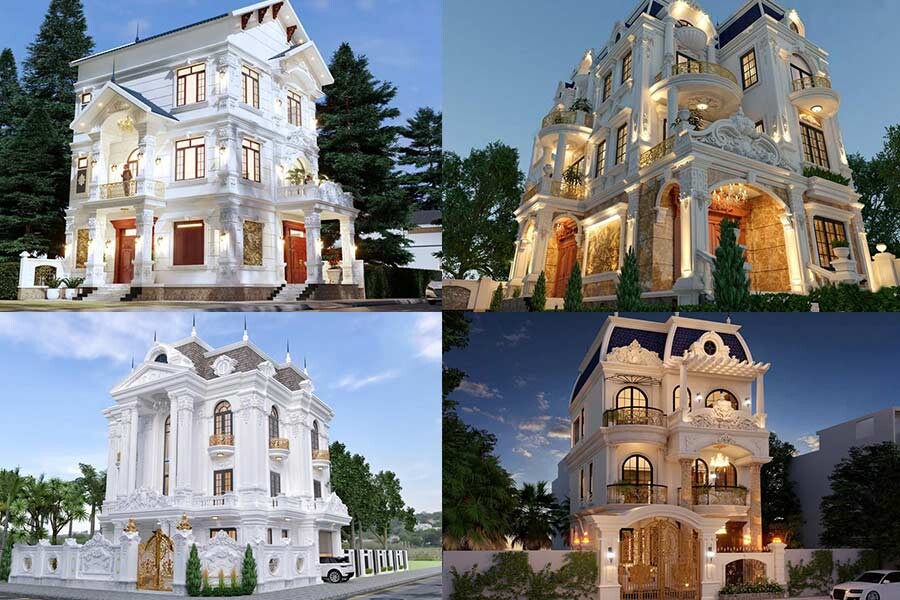 NEOHouse Architecture - 45+ mẫu biệt thự kiểu Pháp 3 tầng ấn tượng xu ...