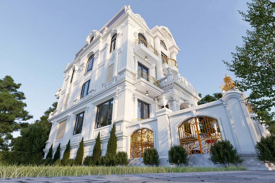 NEOHouse Architecture - 45+ mẫu biệt thự kiểu Pháp 3 tầng ấn tượng xu ...