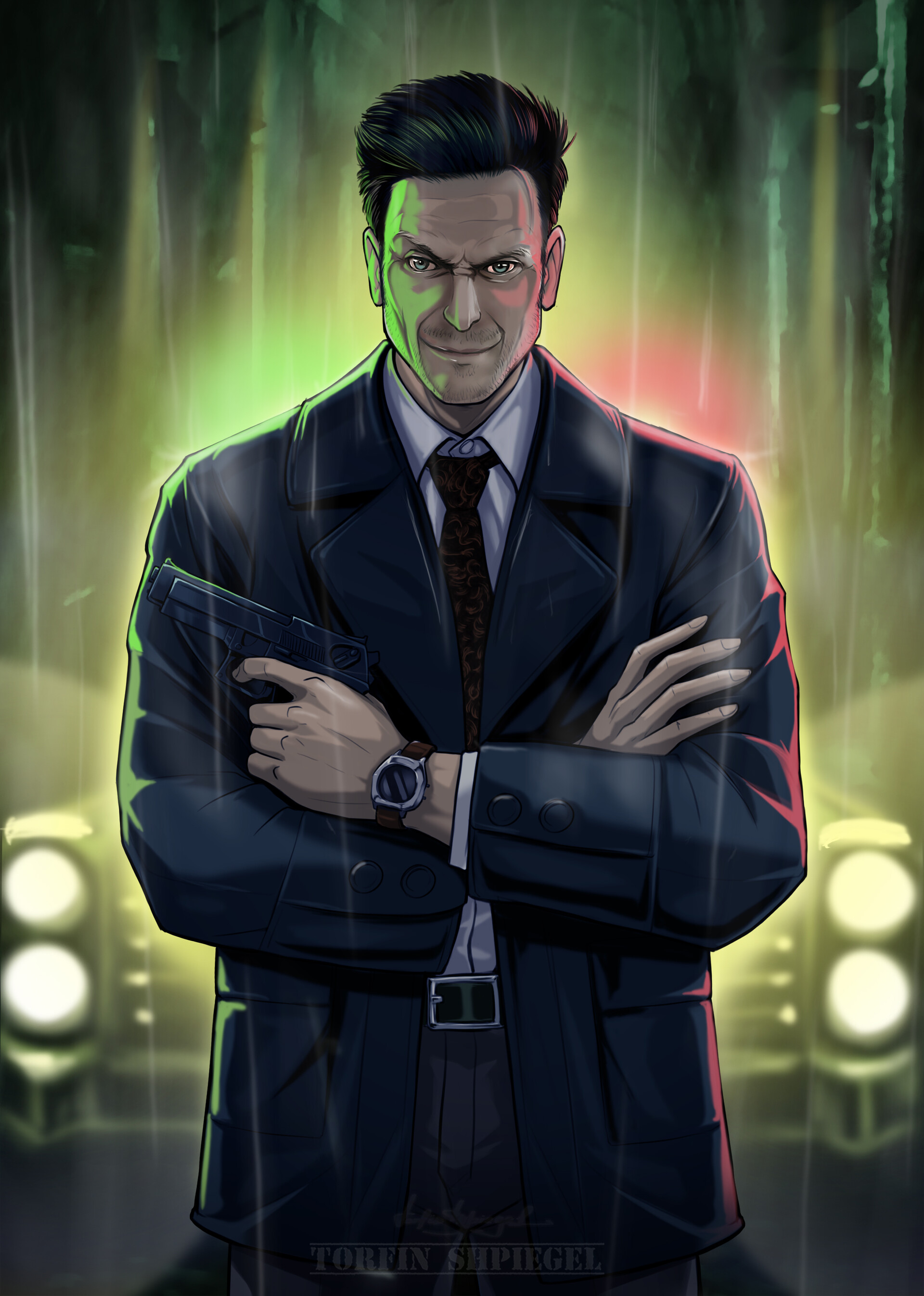 ArtStation - Alex casey \ Alan wake 2