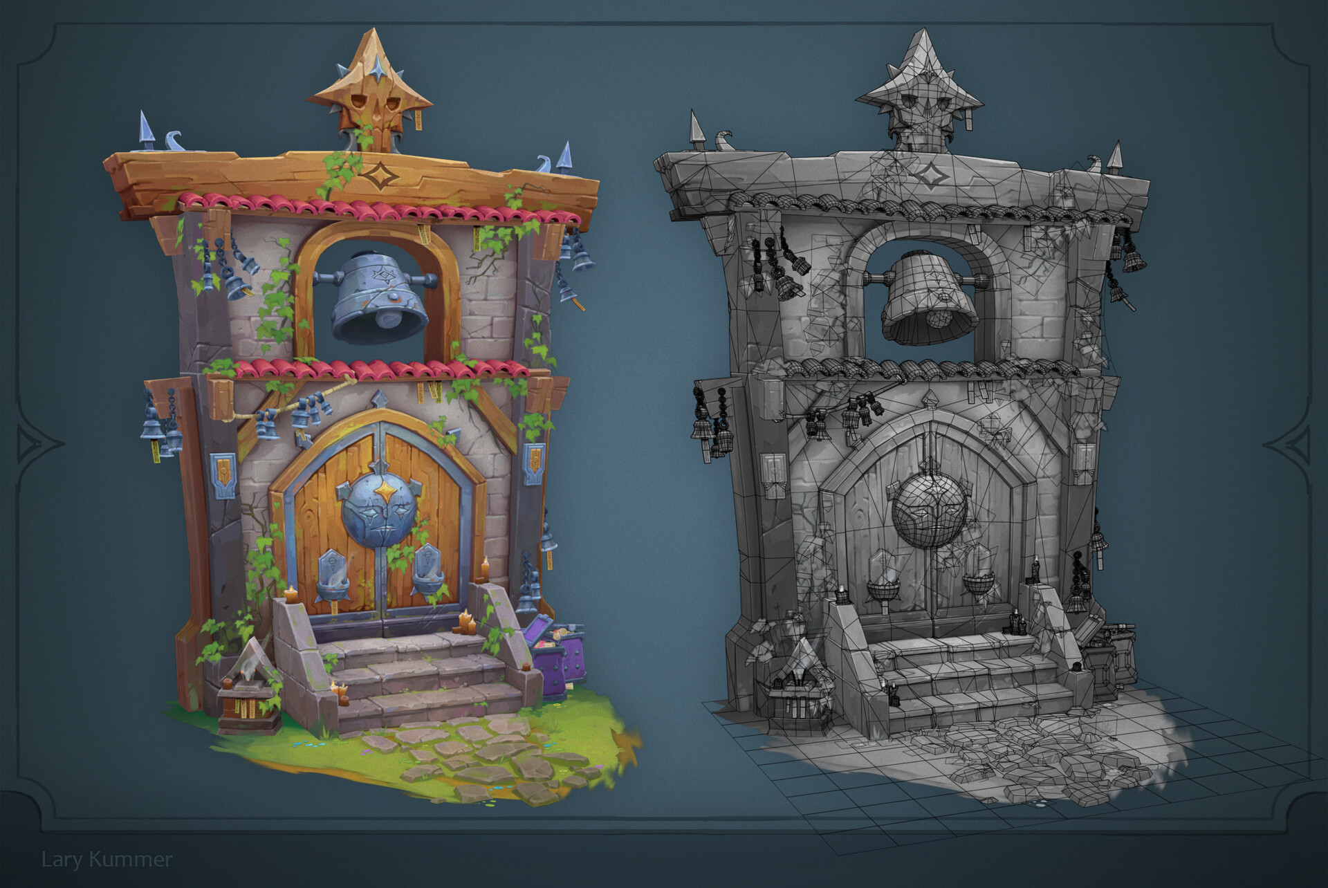 Lary Kummer Portfolio - Lunar Temple