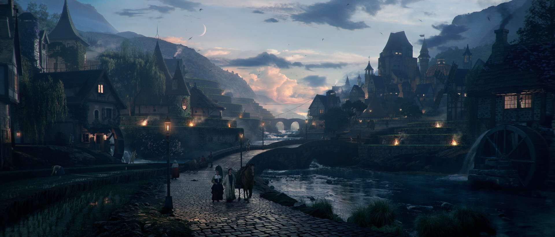 ArtStation - Medieval Terraces