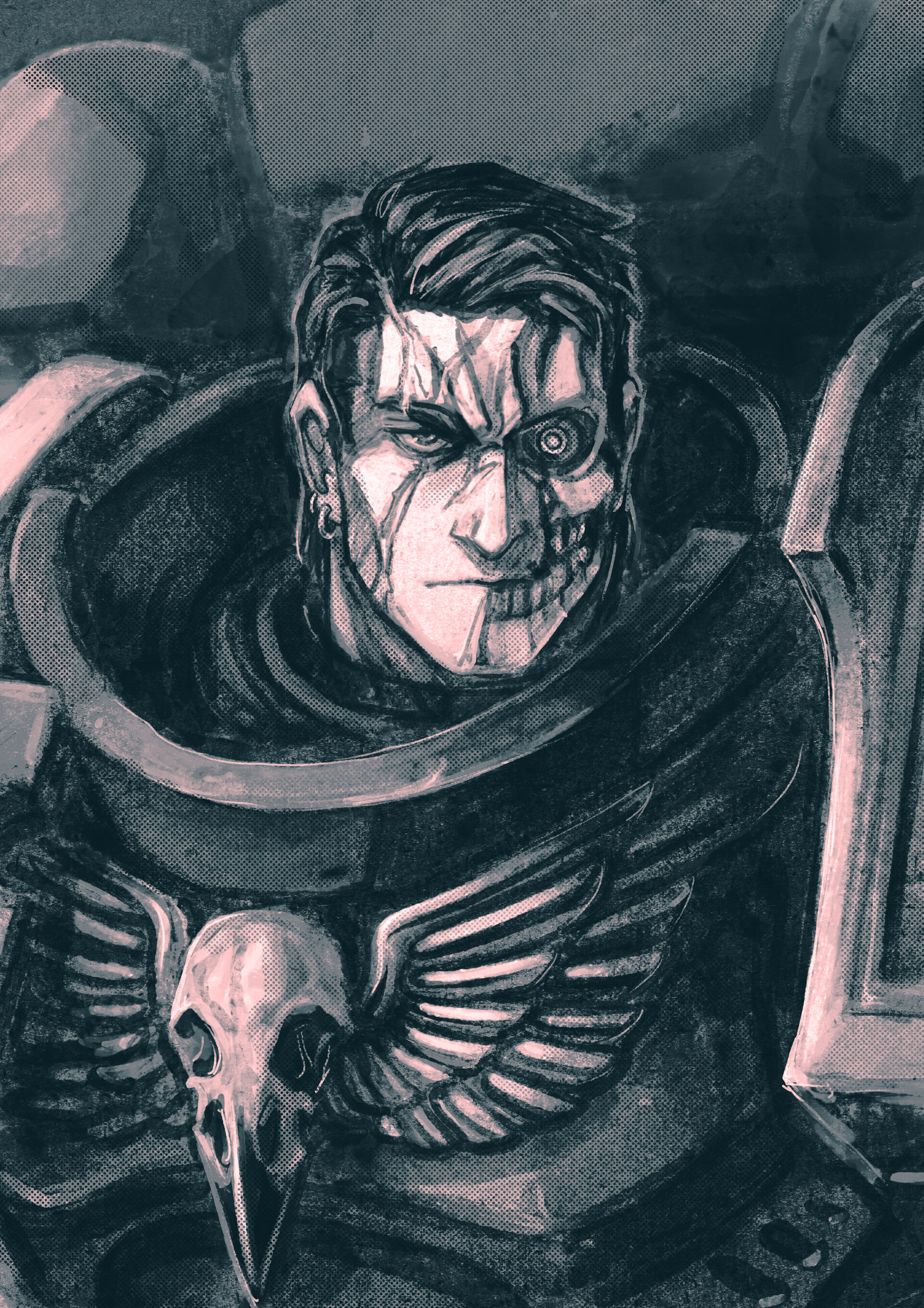 ArtStation - Raven guard Primaris