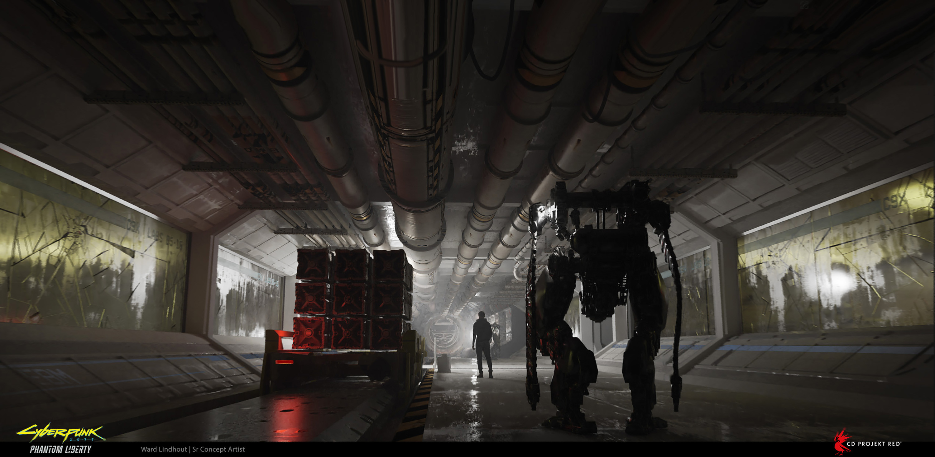 Ward Lindhout - Cyberpunk 2077: Phantom Liberty - Bunker Concepts