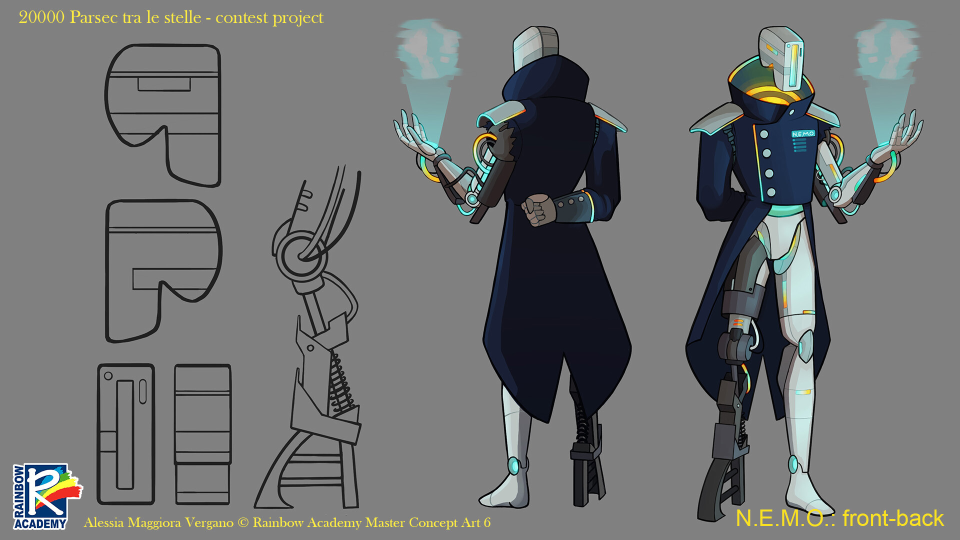 ArtStation - Contest project: 20.000 parsec among the stars