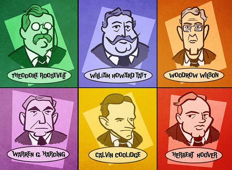 ArtStation - US Presidents 25-31