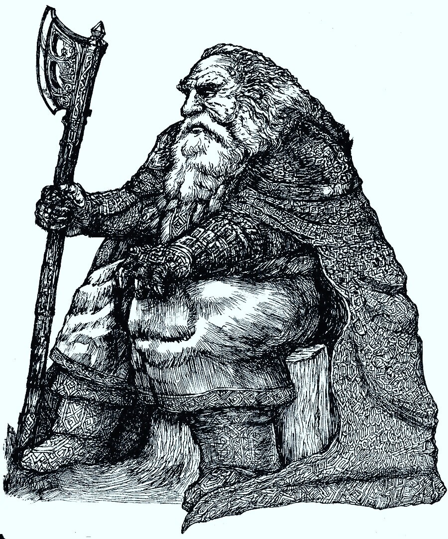 ArtStation - LORE OF THE MOUNTAIN KING (III)