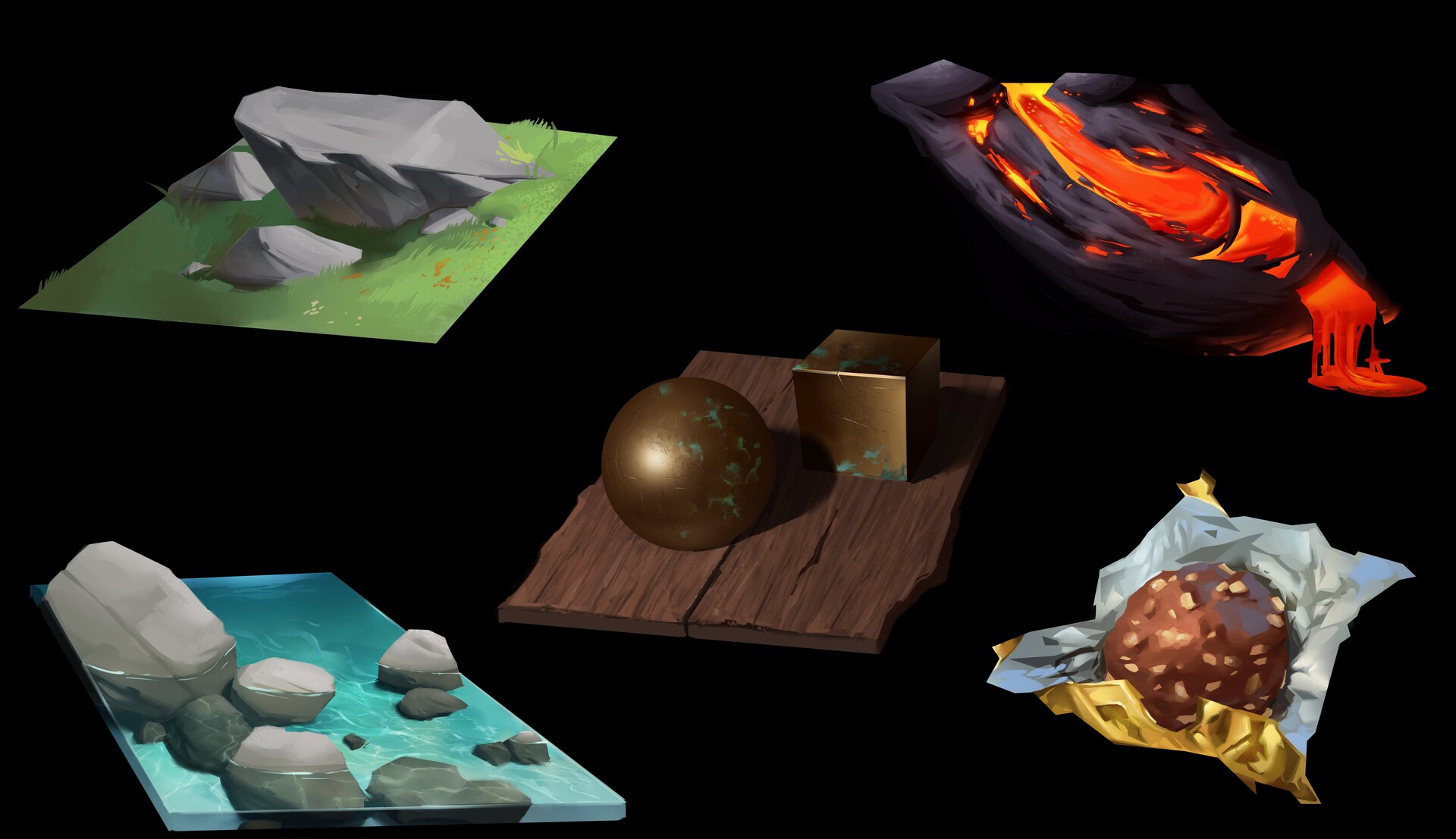 ArtStation - Material Study