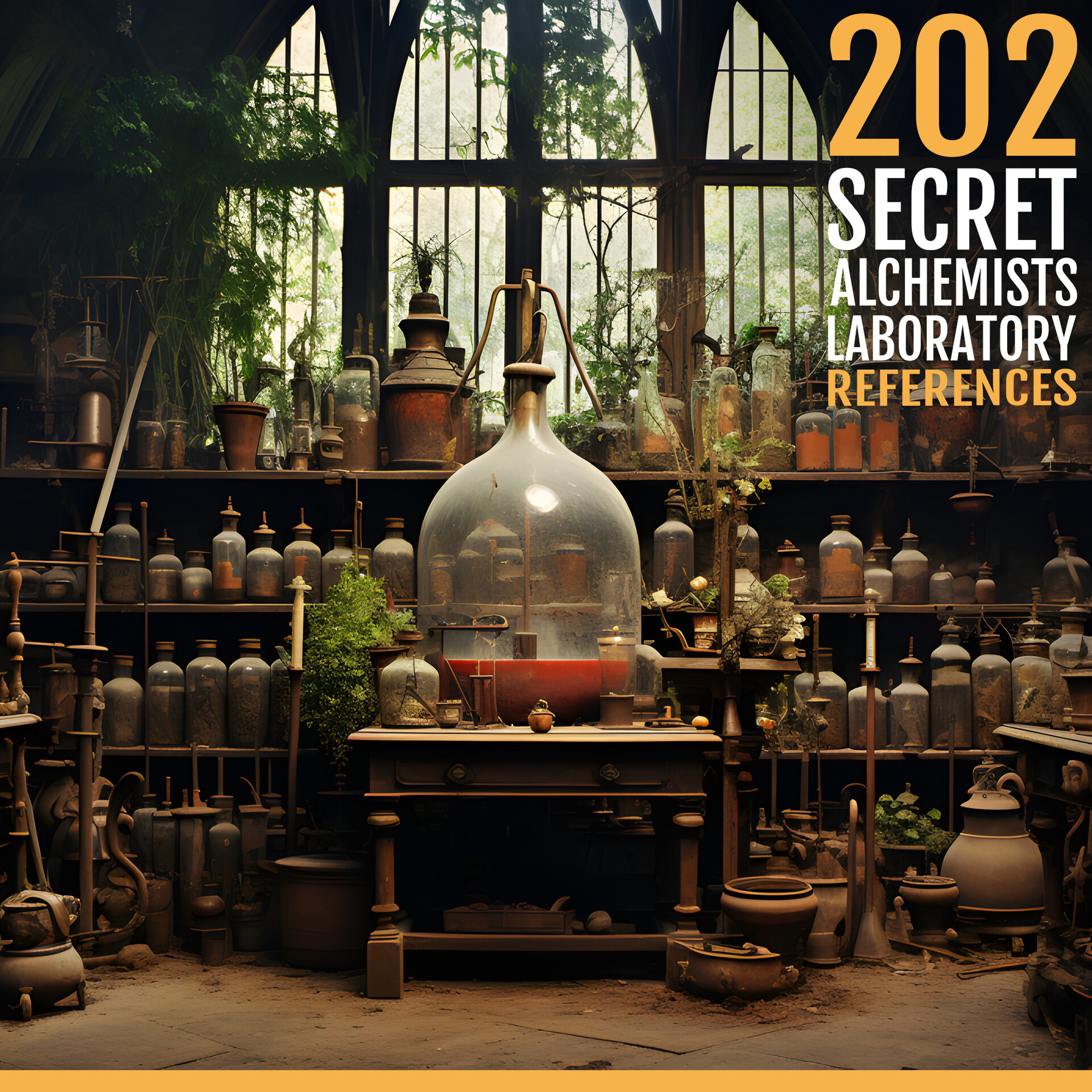 ArtStation - 202 Secret Alchemists Laboratory