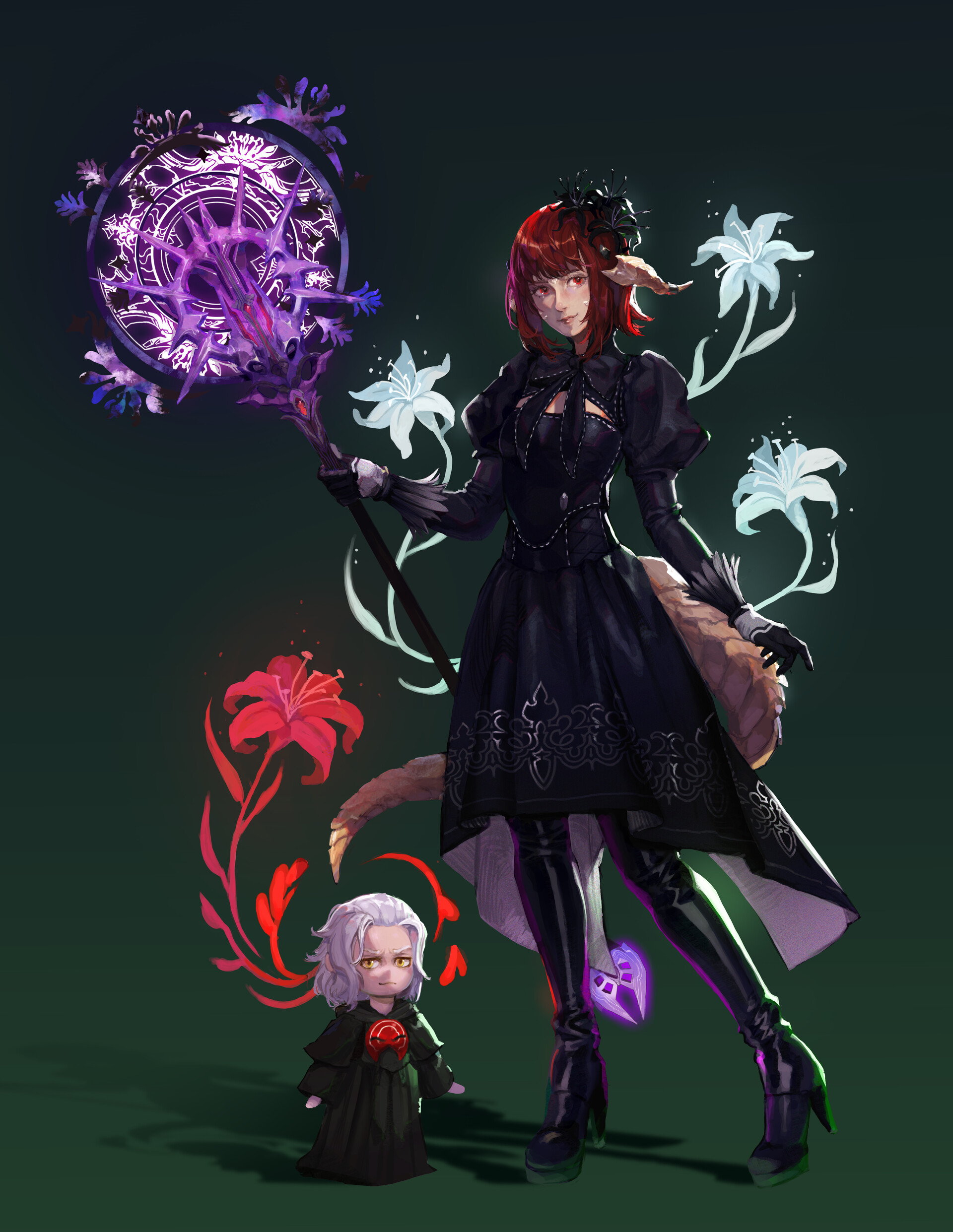 ArtStation - FFXIV White Mage