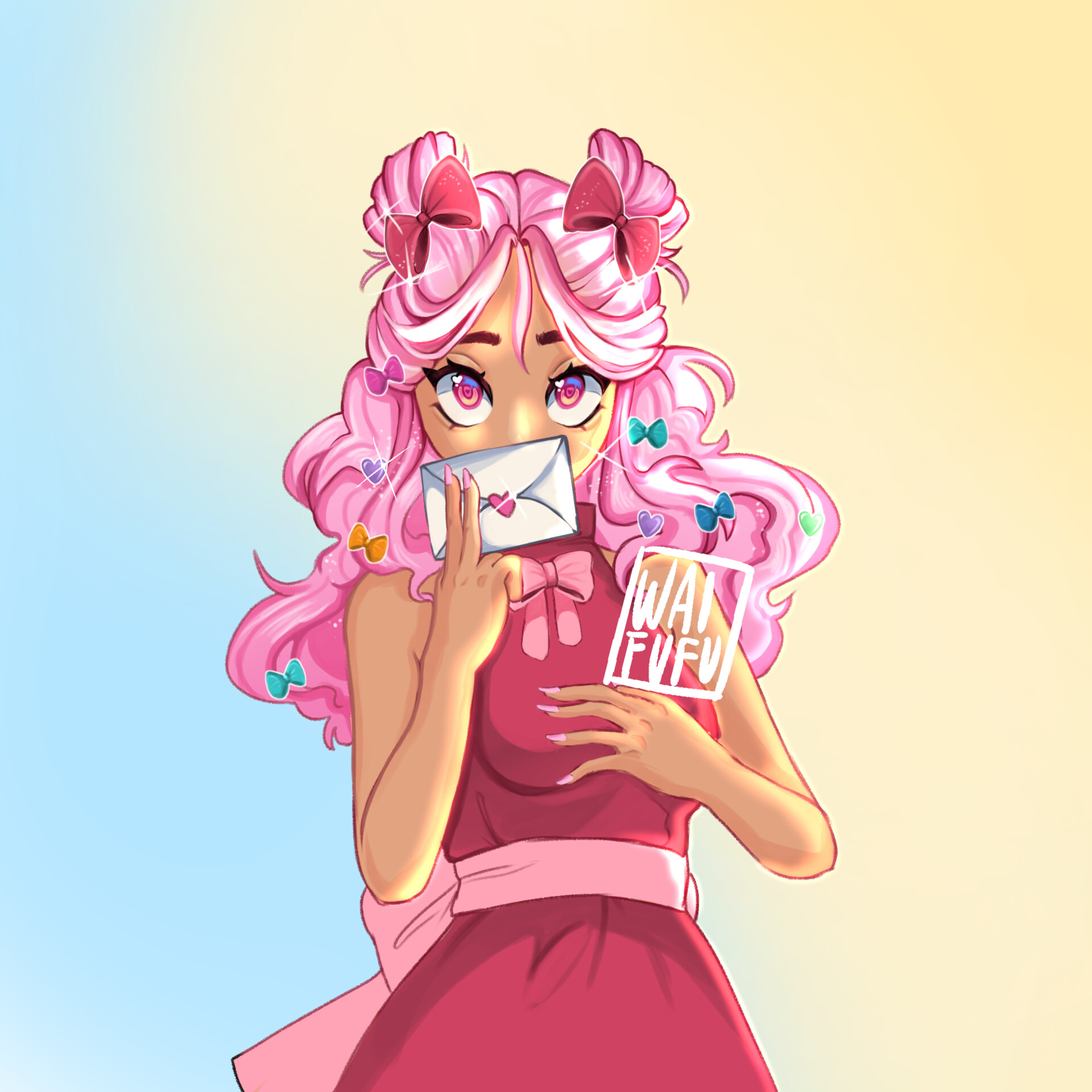 ArtStation - Cotton Candy Cookie - FanArt