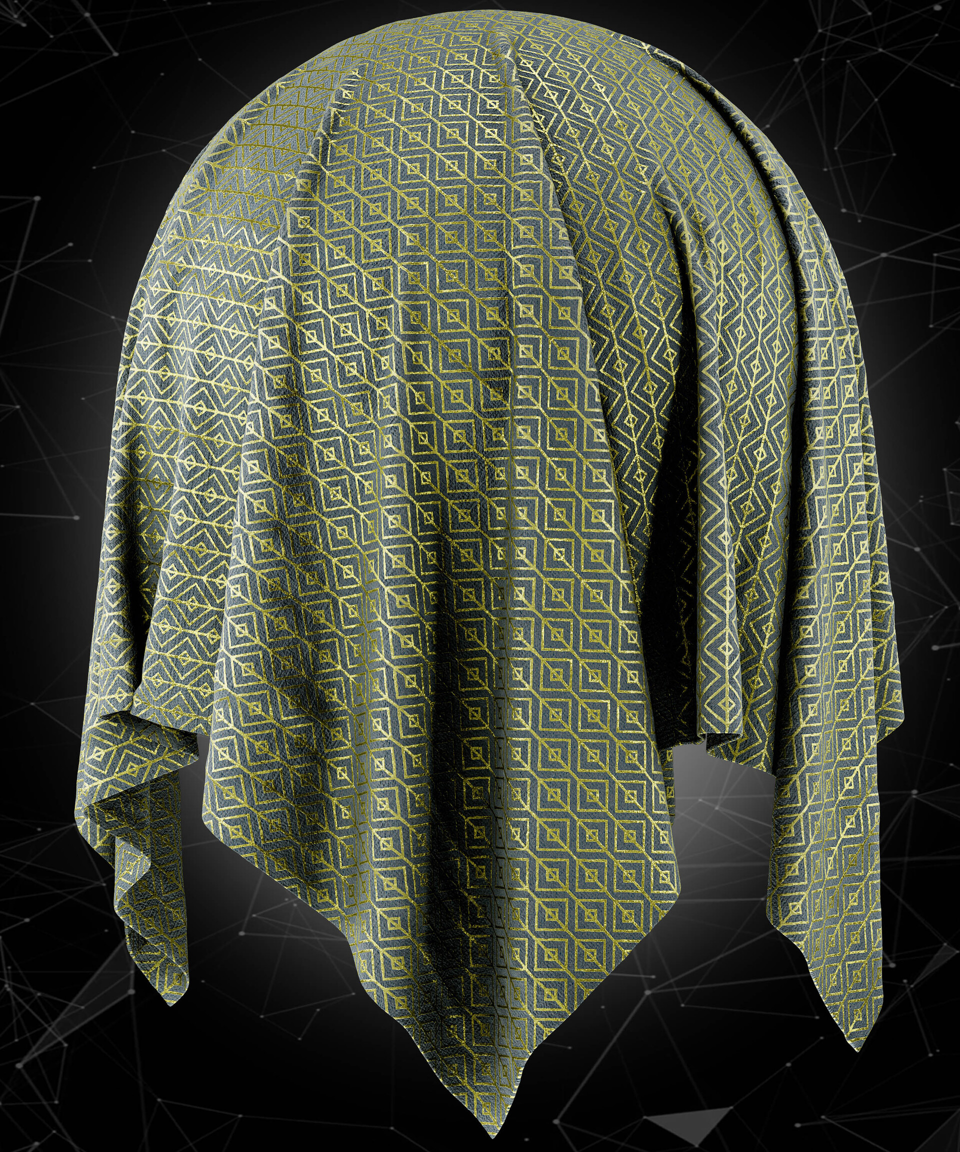 hossein-hamidi - Sci-Fi Fabric Smart Materials For Substance Painter