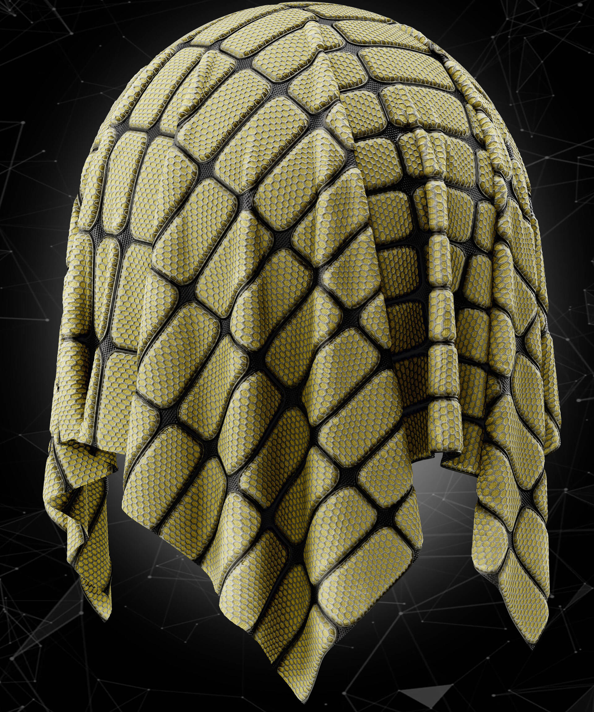 hossein-hamidi - Sci-Fi Fabric Smart Materials For Substance Painter
