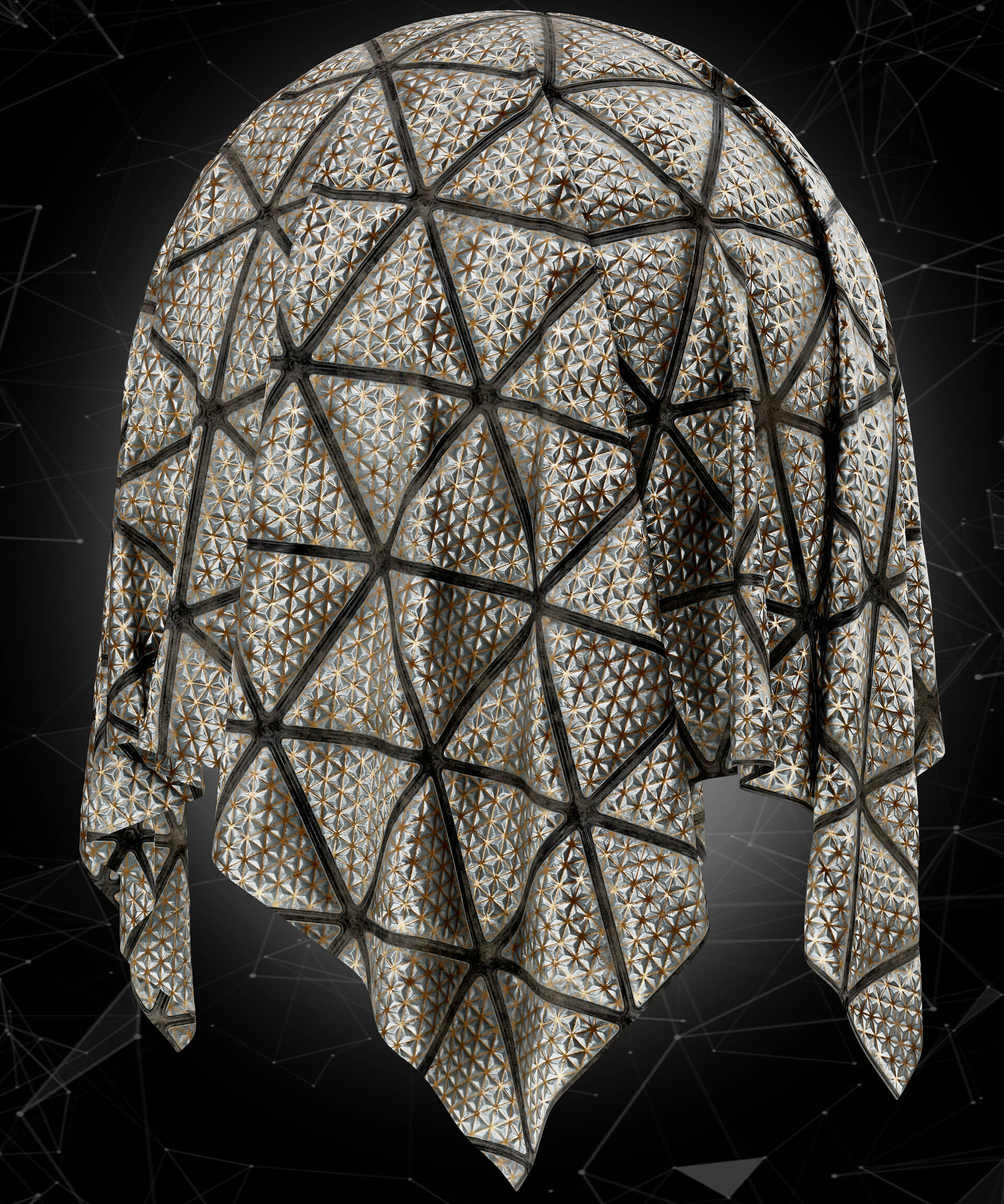 hossein-hamidi - Sci-Fi Fabric Smart Materials For Substance Painter