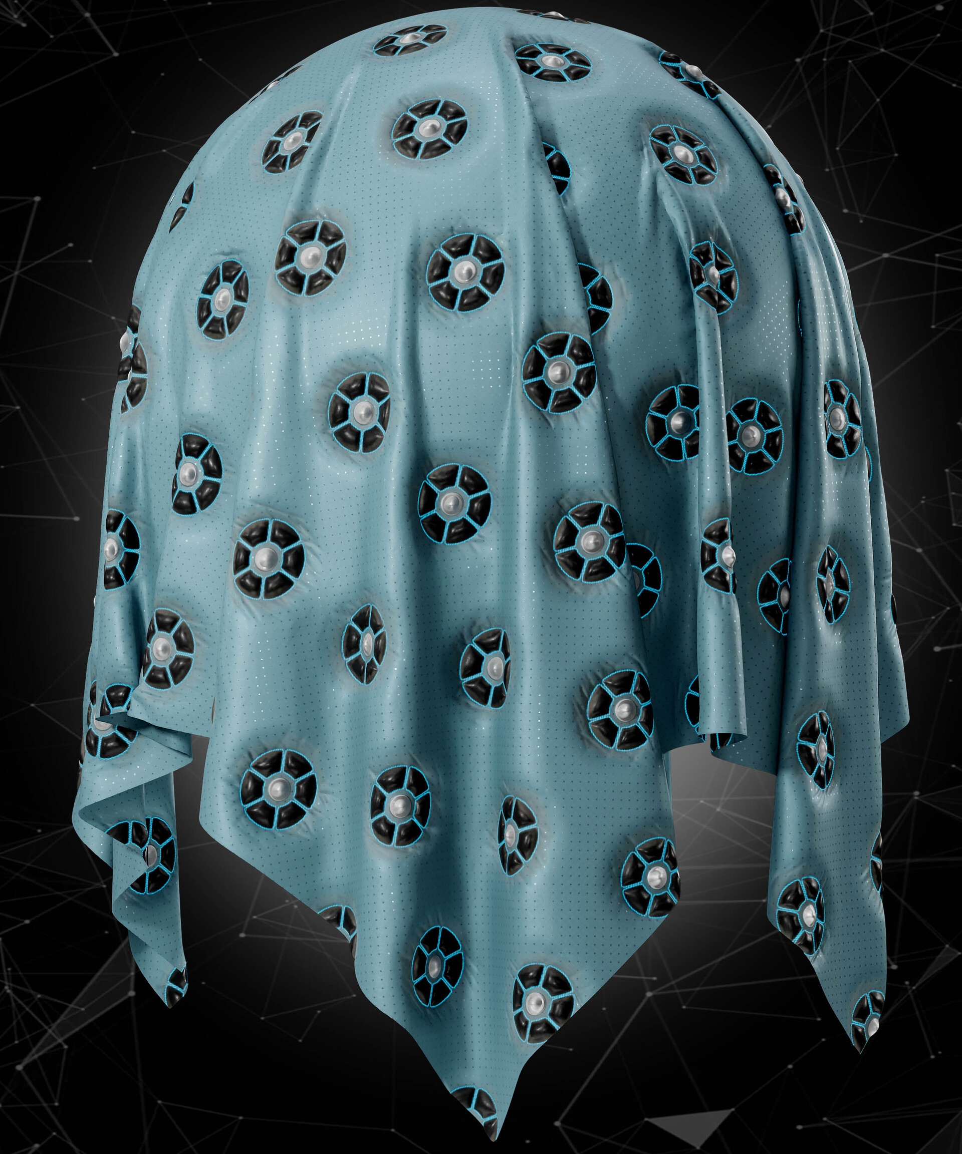 hossein-hamidi - Sci-Fi Fabric Smart Materials For Substance Painter