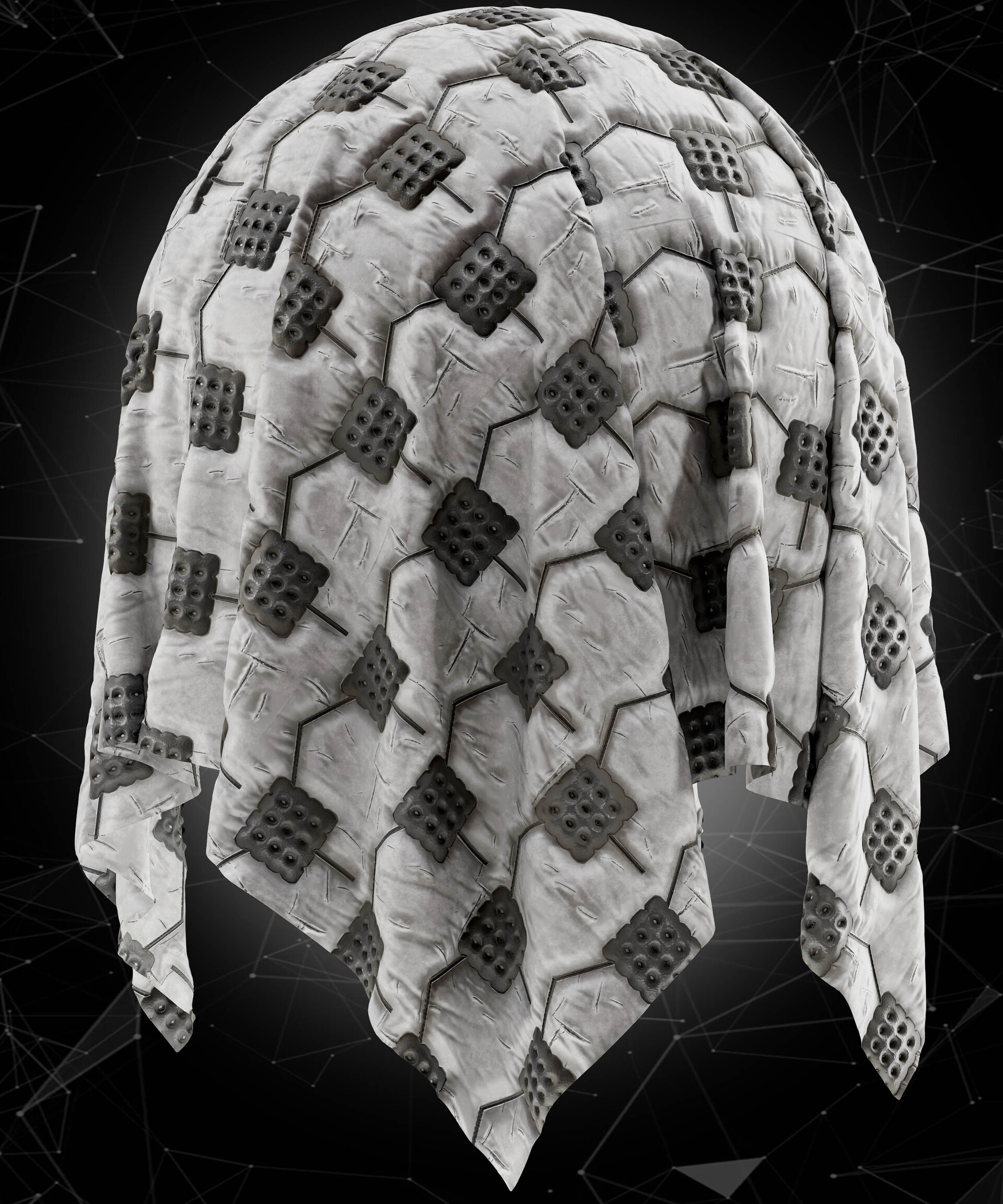 hossein-hamidi - Sci-Fi Fabric Smart Materials For Substance Painter