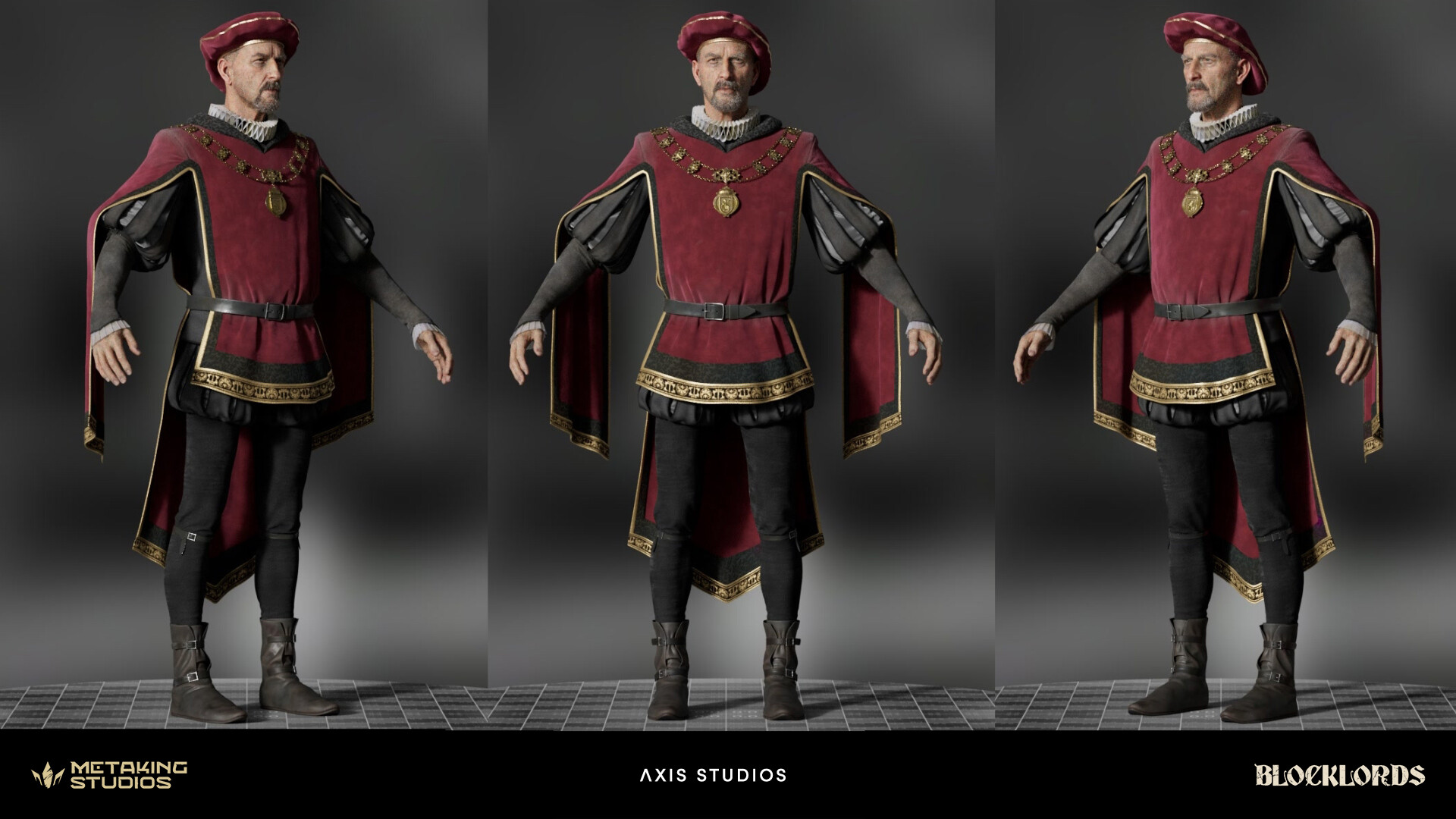 Axis Studios - Blocklords: Protect Your House- Characters to Final Stills