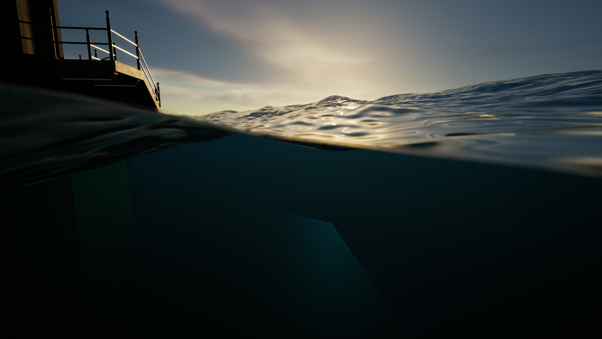 Zubetto - Ocean Waves : Light Scattering (WIP)