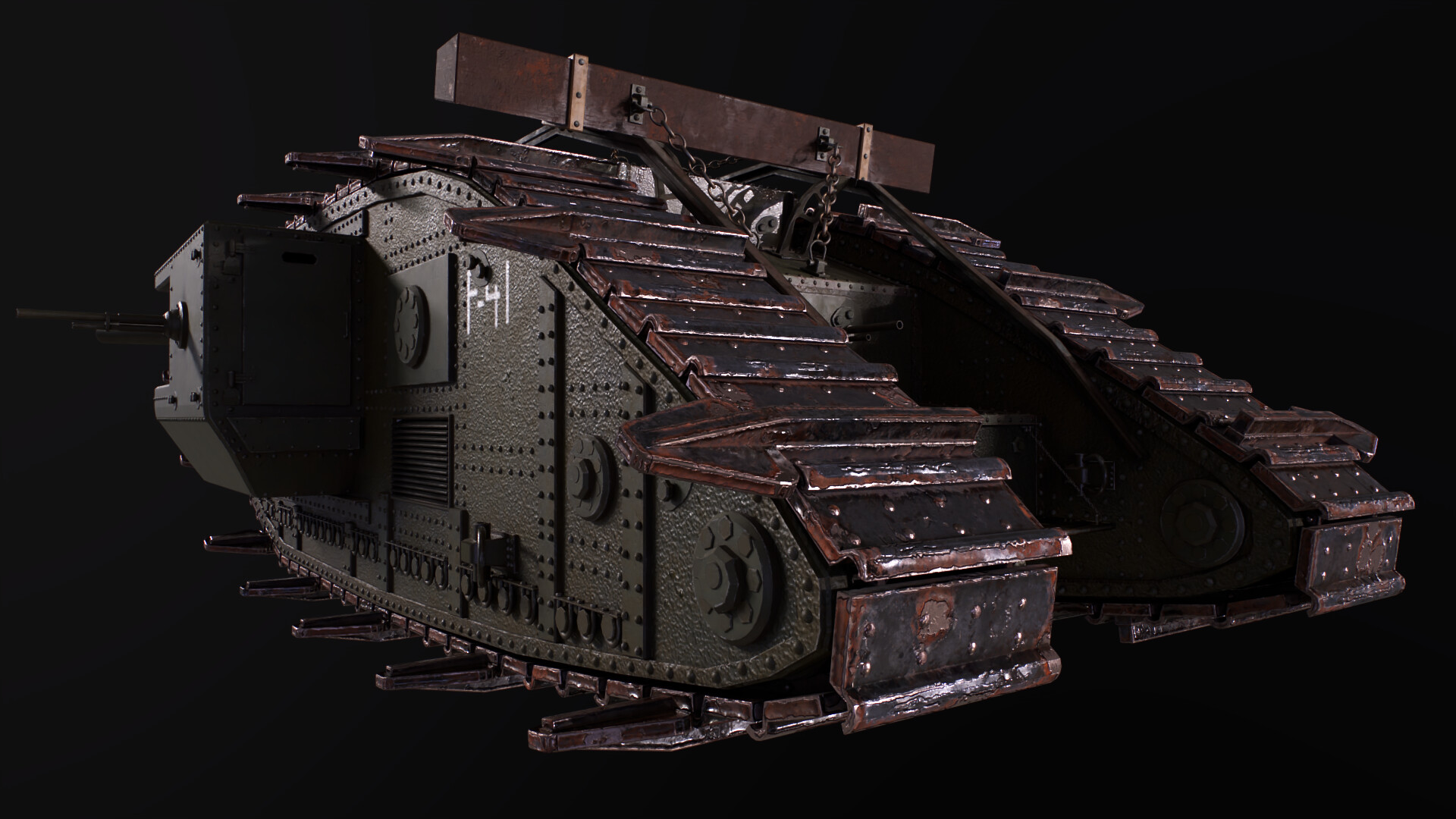 EnriquePBArt - Mark IV Tank 1917
