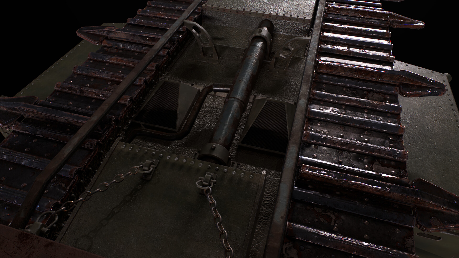 EnriquePBArt - Mark IV Tank 1917