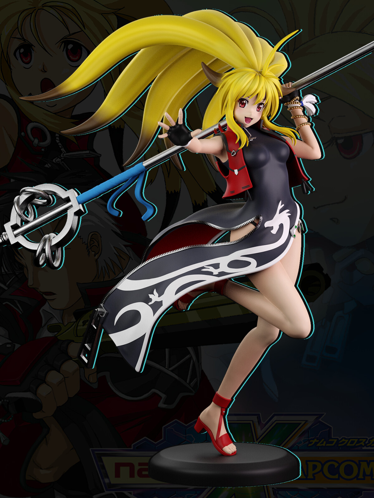 ArtStation - Xiaomu - Namco x Capcom Fan Art Figure