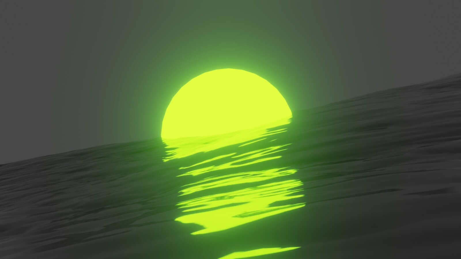 ArtStation - OCEAN VIEW SUNSET