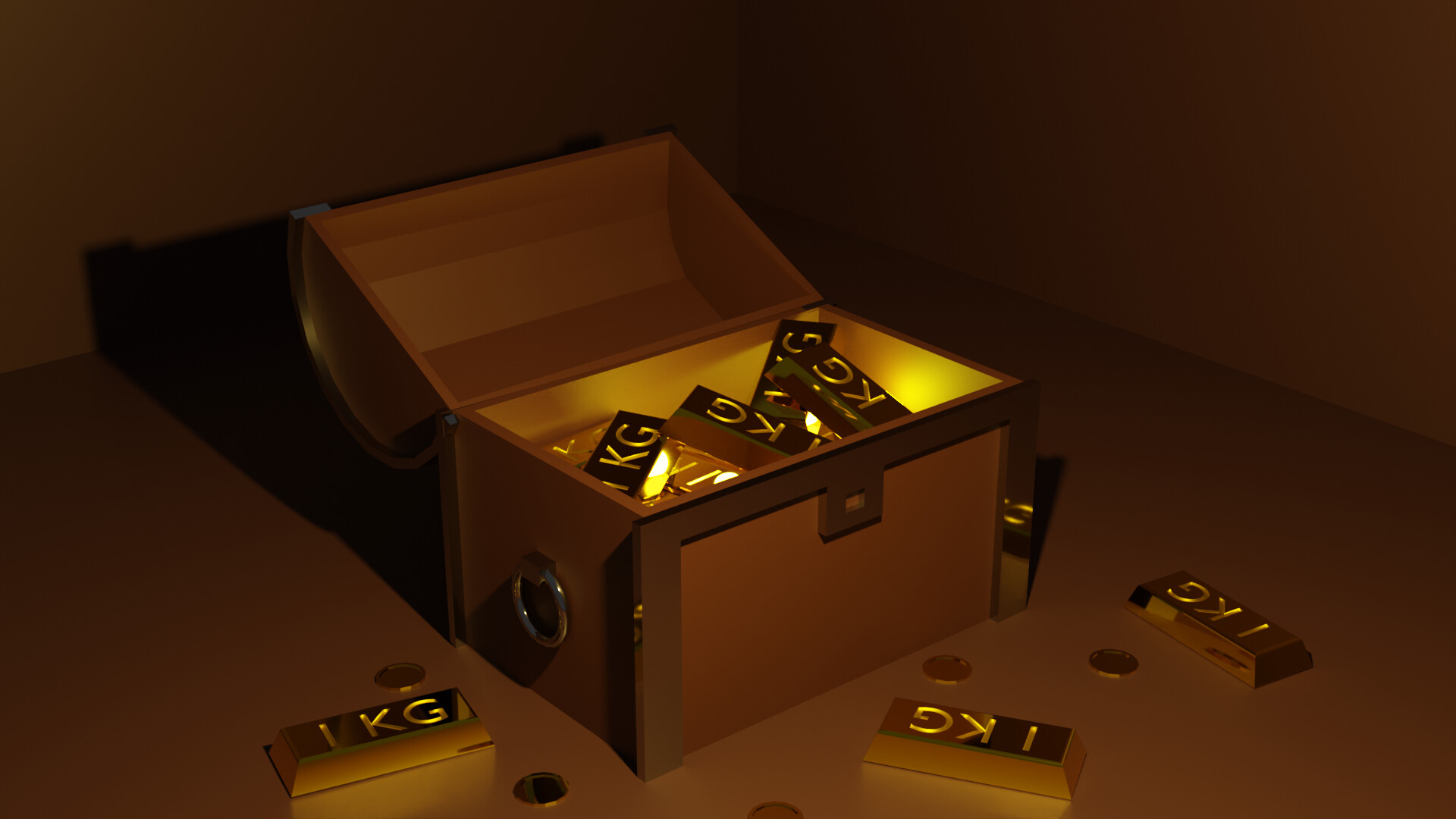 ArtStation - Chest opening animation