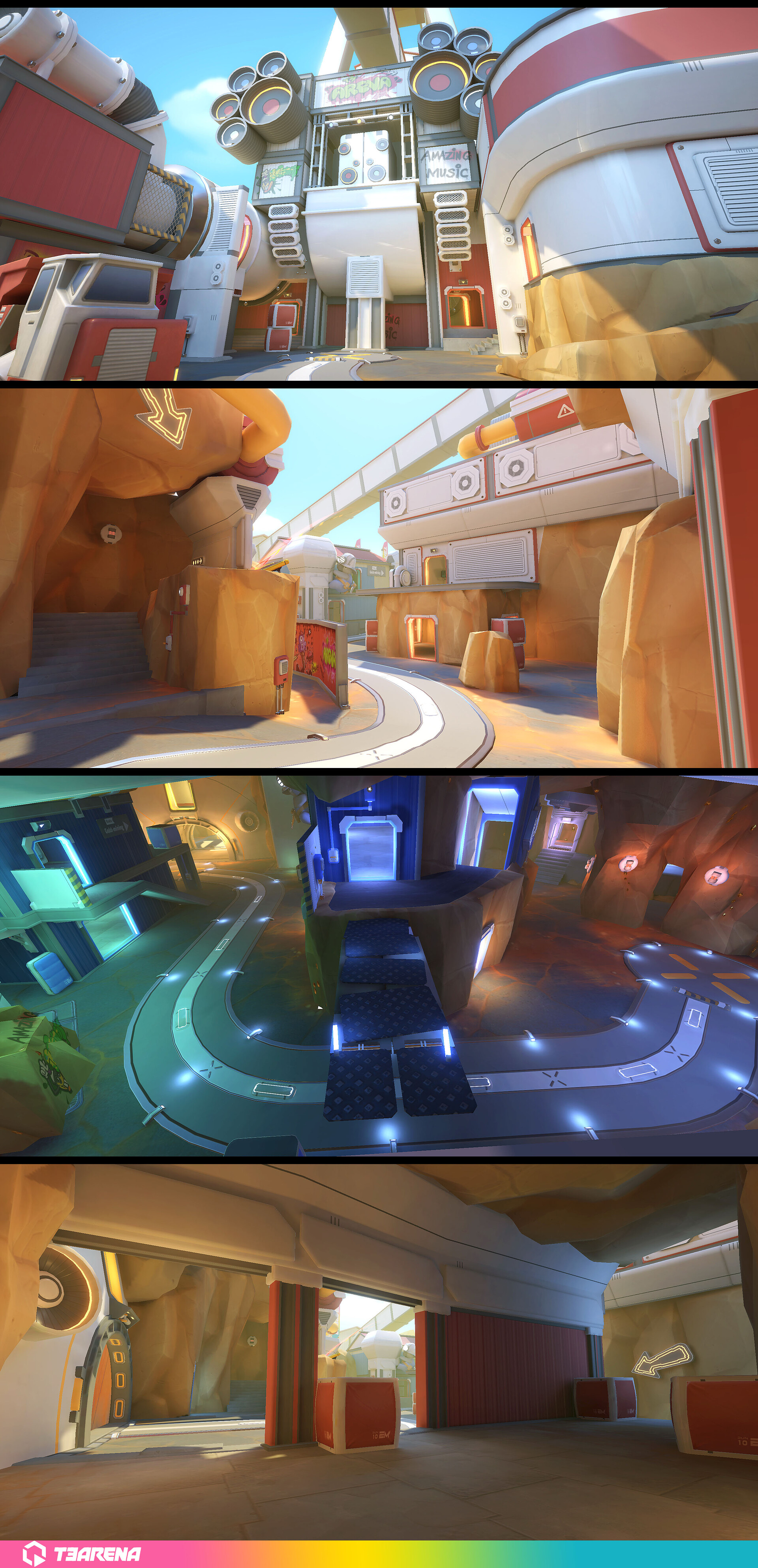 ArtStation - MobileGame_T3Arena