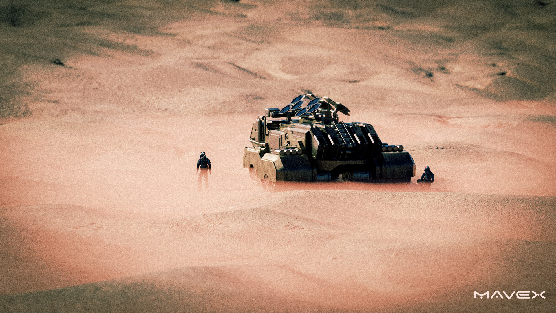 ArtStation - Mavex | Mobile Armored Vehicle - Exploration