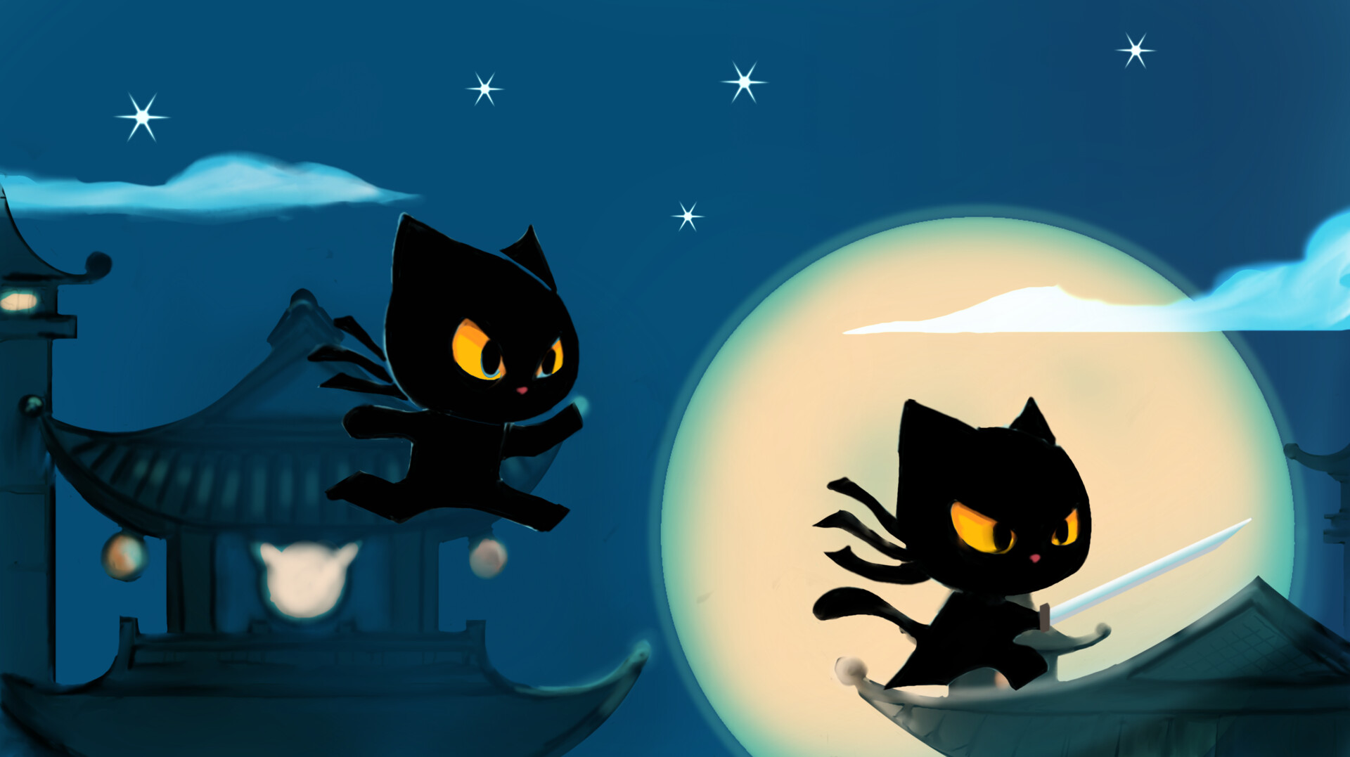 mariana b - Ninja cats