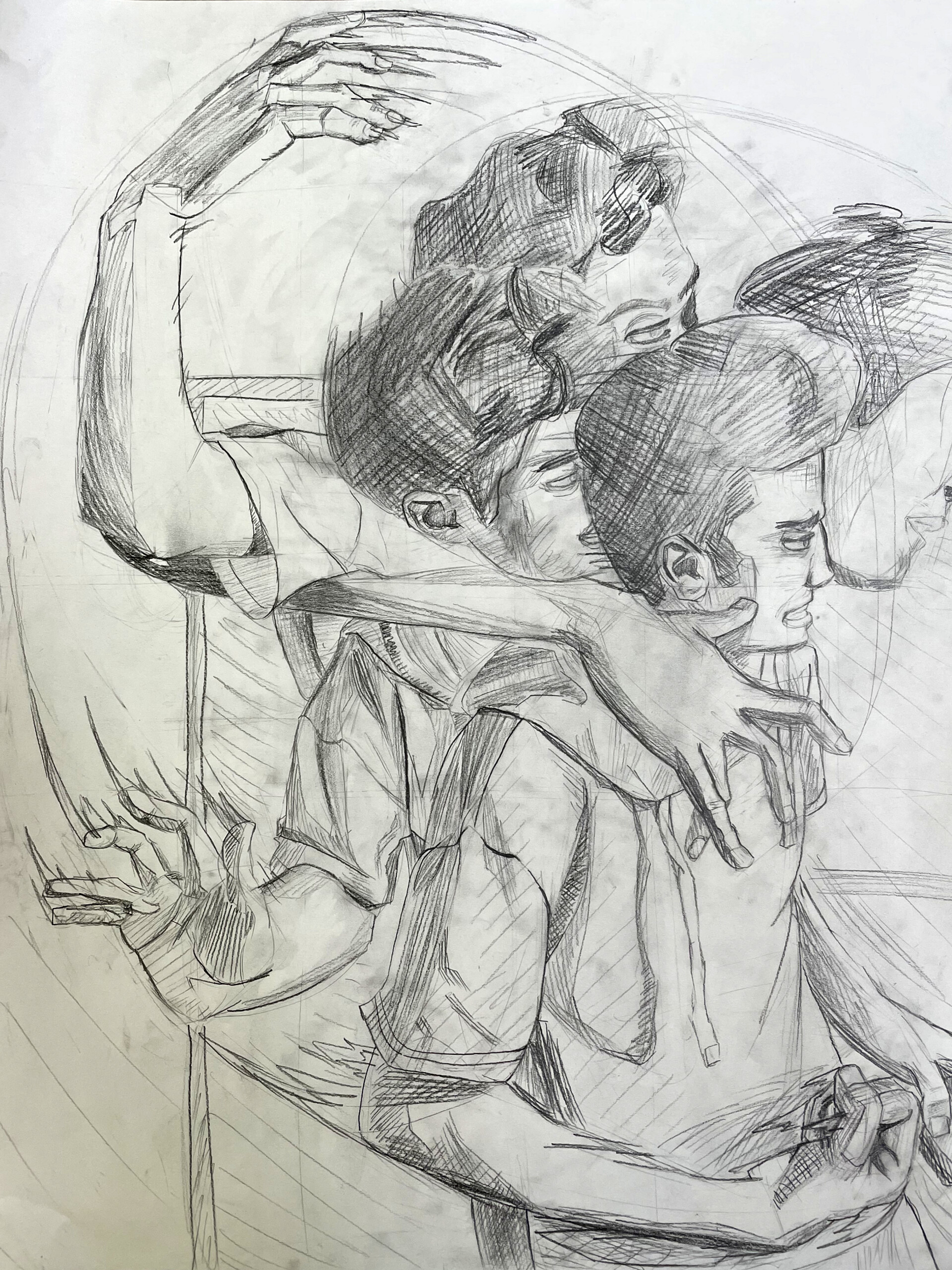 ArtStation - "Uppercut Anticipation" Life Drawing