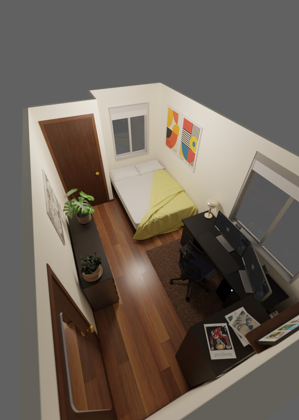 ArtStation - Bedroom Interior