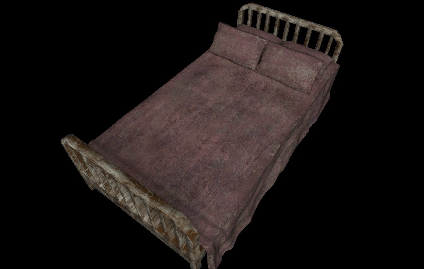 ArtStation - A rickety bed