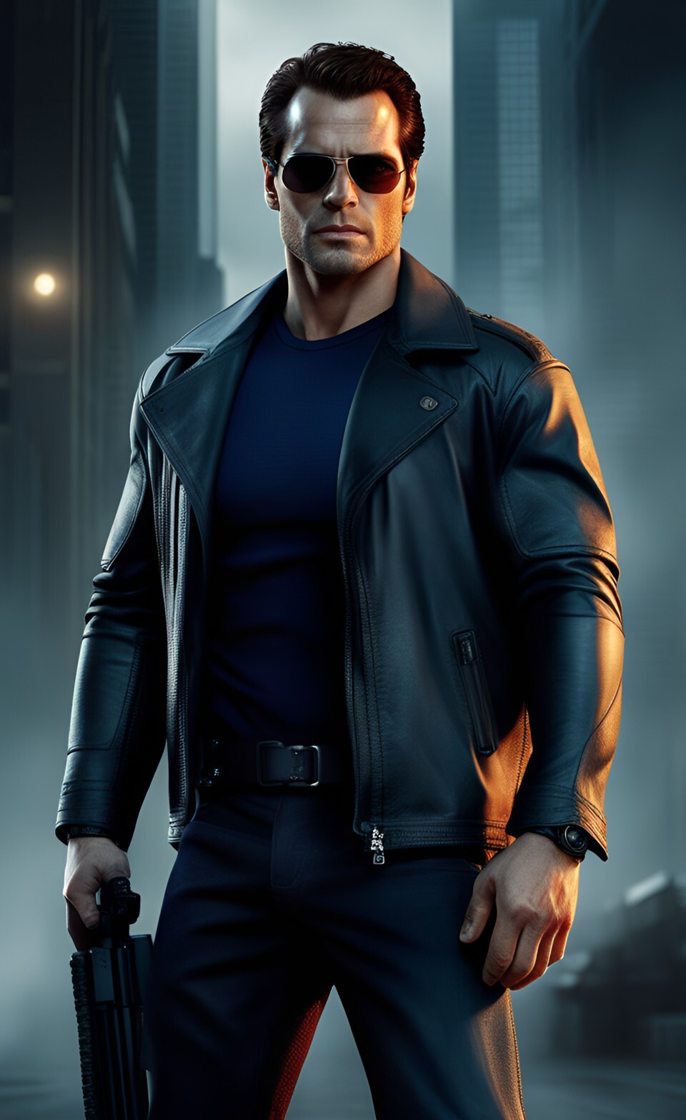 ArtStation - Henry Cavill as the Terminator