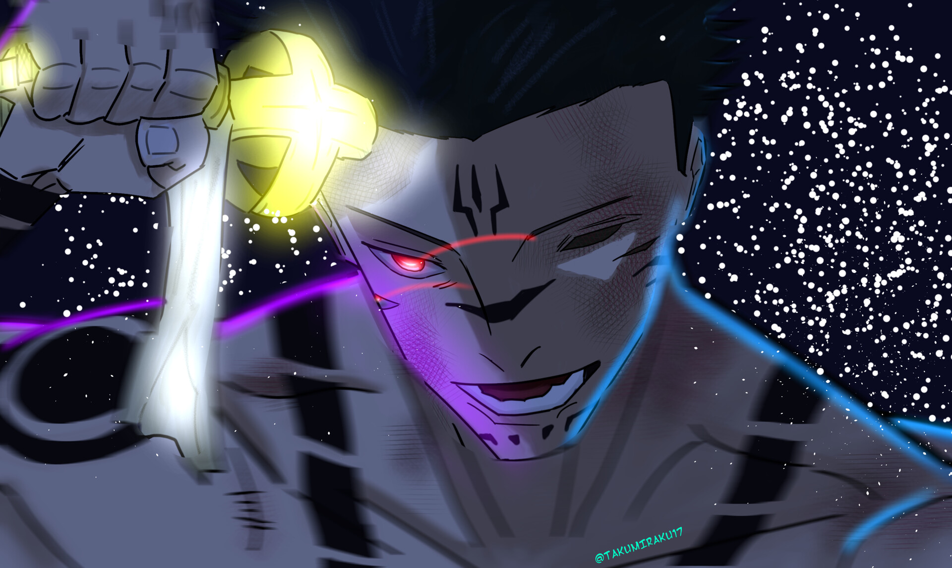 ArtStation - Ryomen Sukuna Cursed Tool