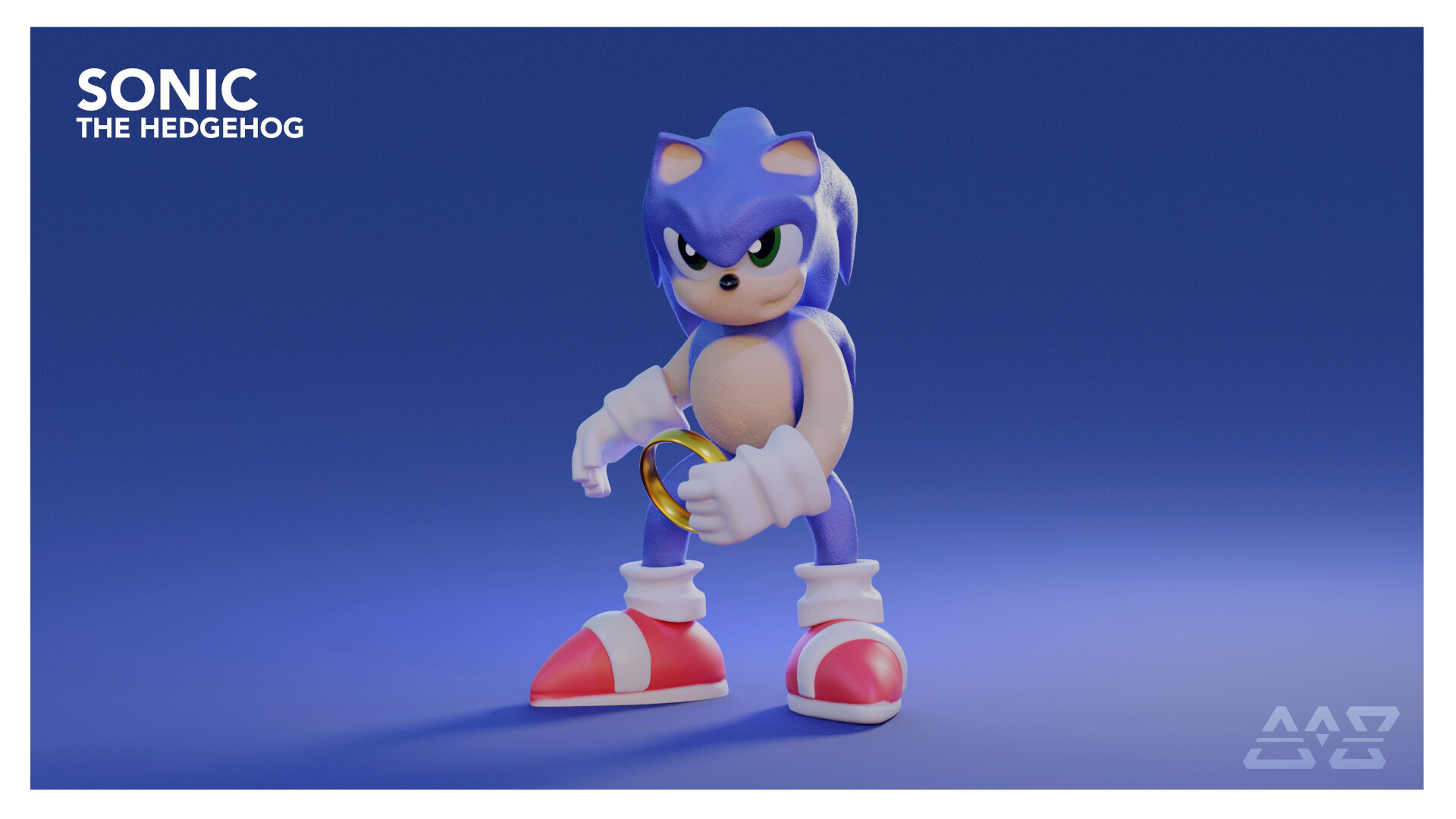 ArtStation - 3D Character Art - Sonic The Hedgehog