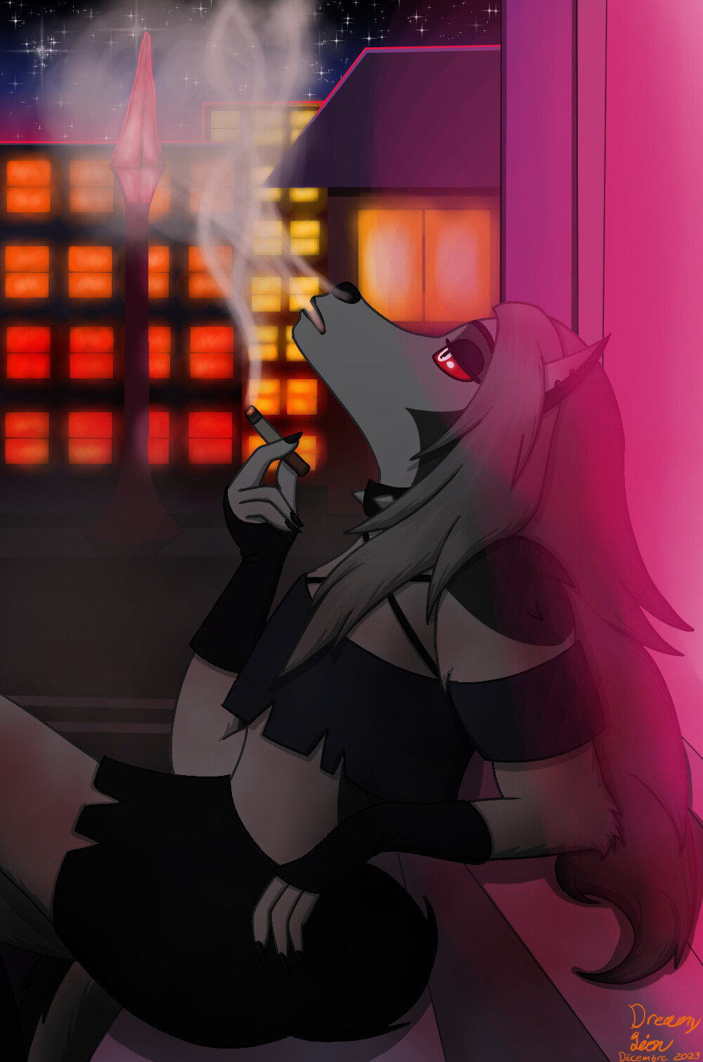 ArtStation - Loona the Hellhound