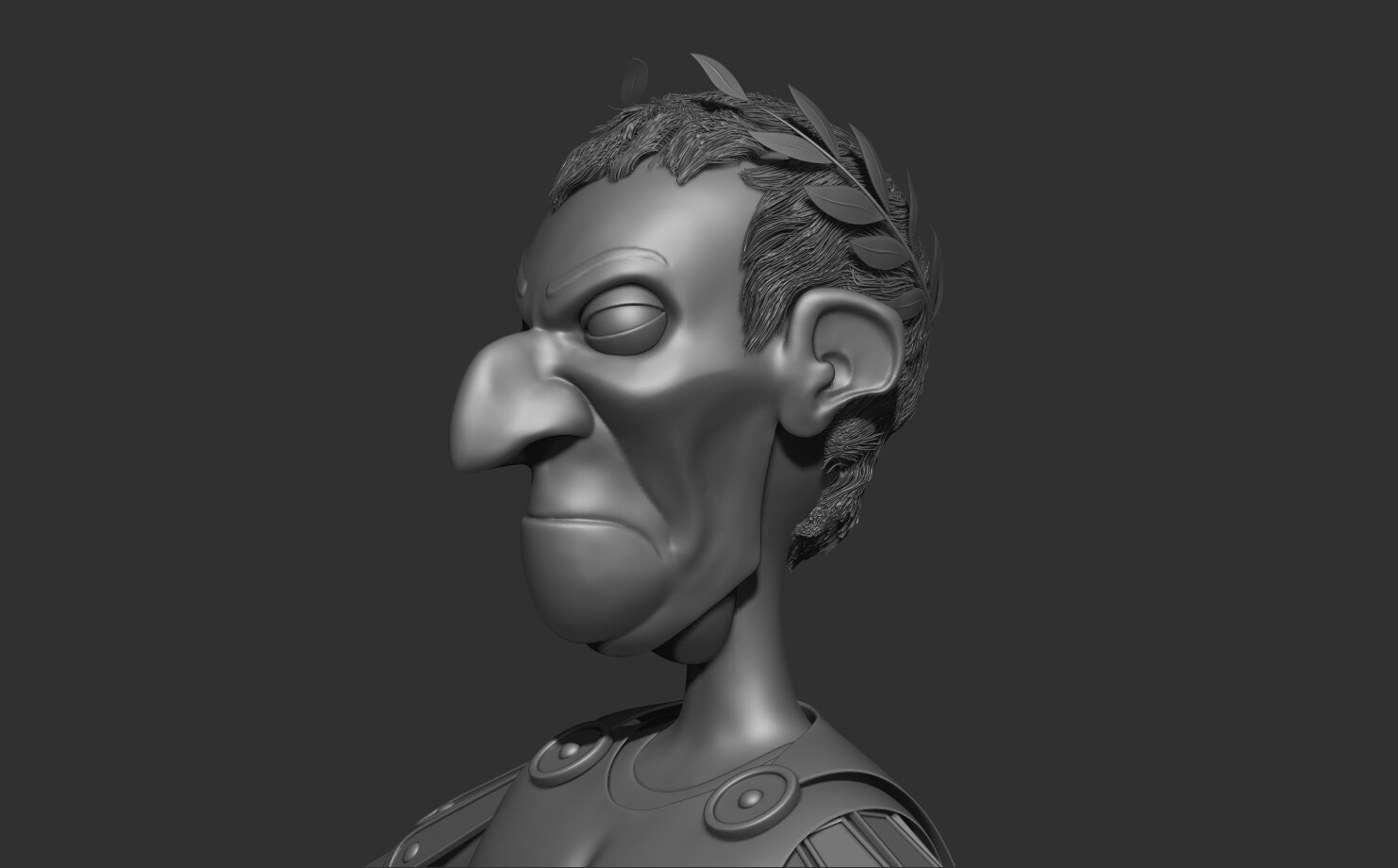 ArtStation - Julius Caesar (Astérix et Obélix)