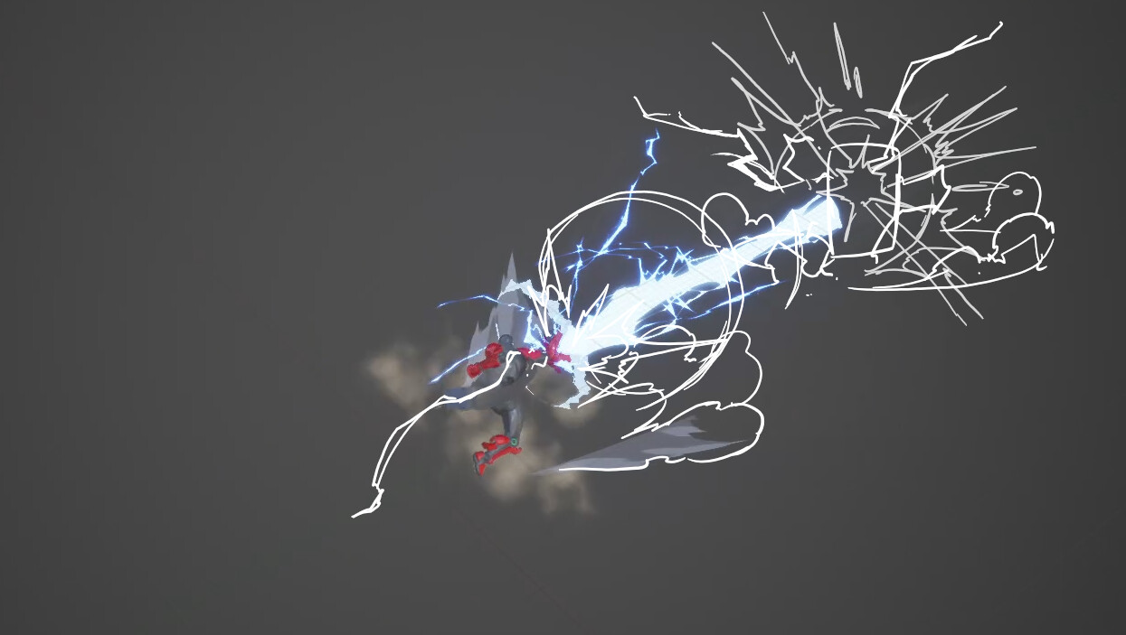 Hun Young Ha - Electricity Punch VFX