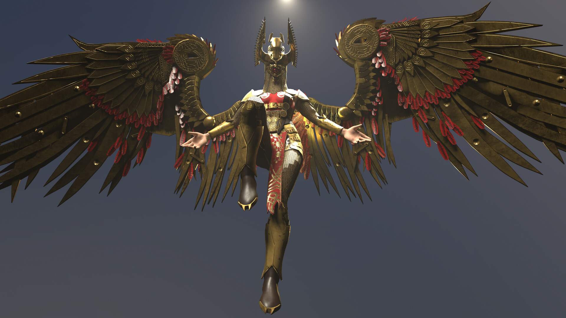 ArtStation - God of War Valkyrie queen - Sigrun