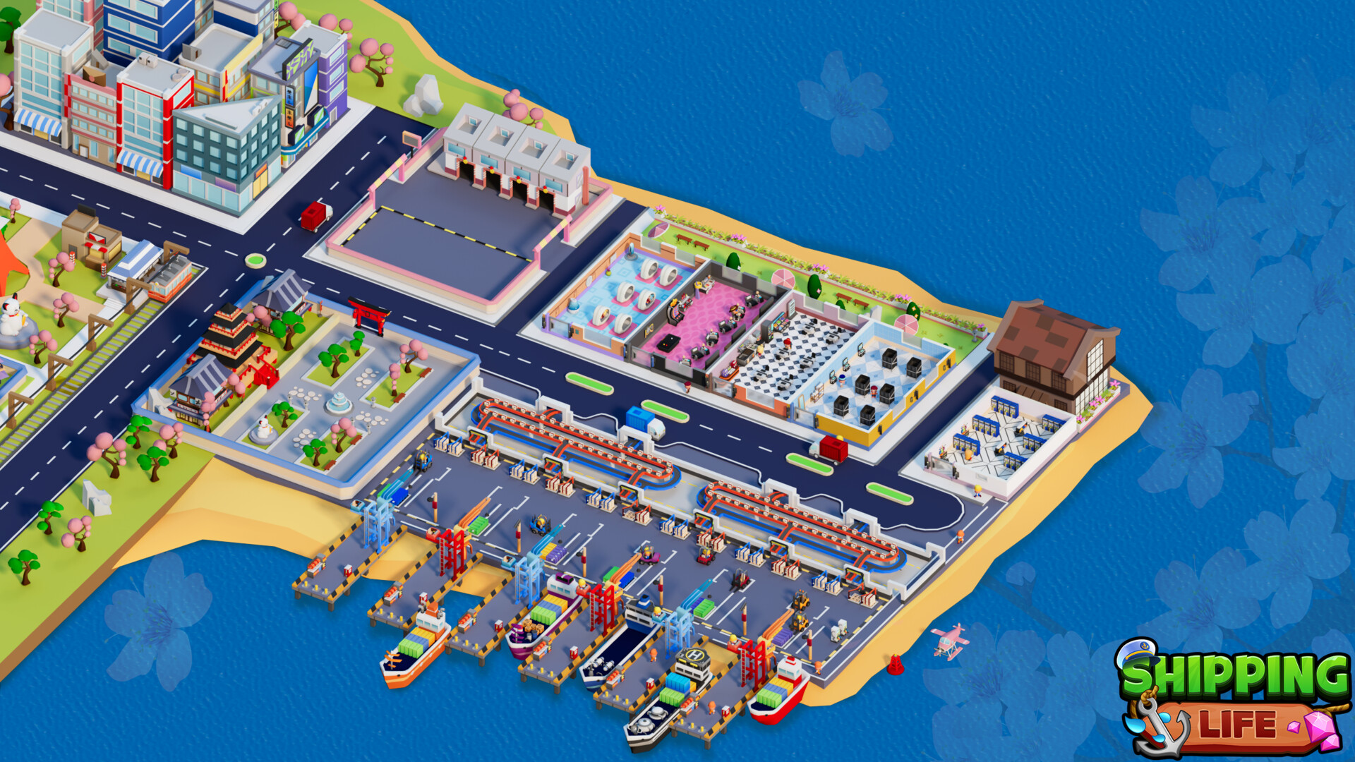 ArtStation - Spring Map // ShippingLifeIdle