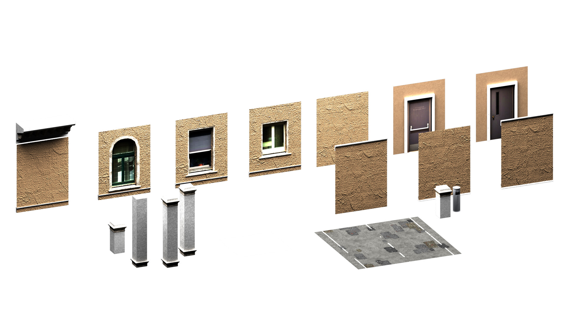 ArtStation - Modular Building Assets