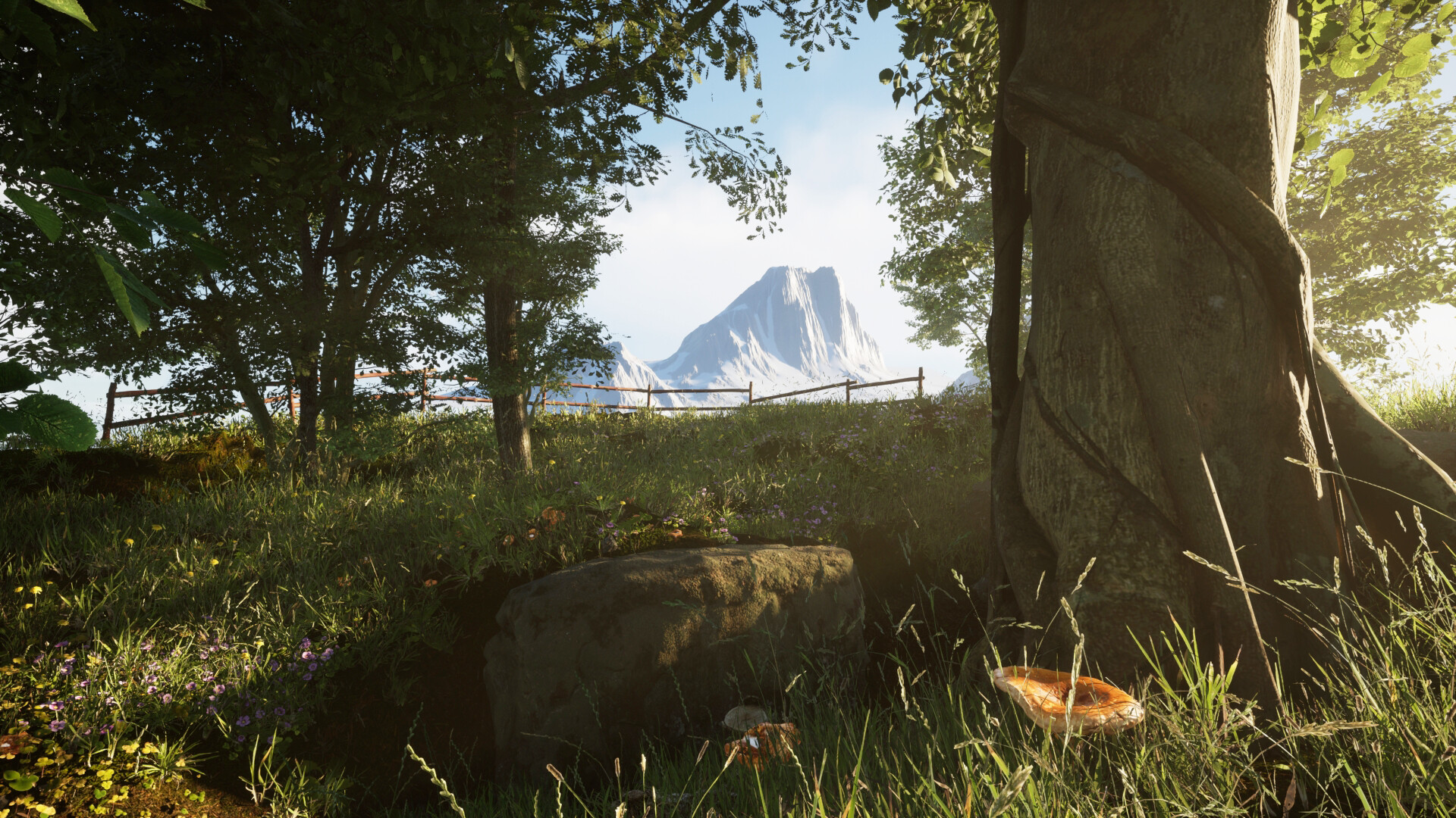 ArtStation - The Fence - (Unreal Engine 5 & Megascans)