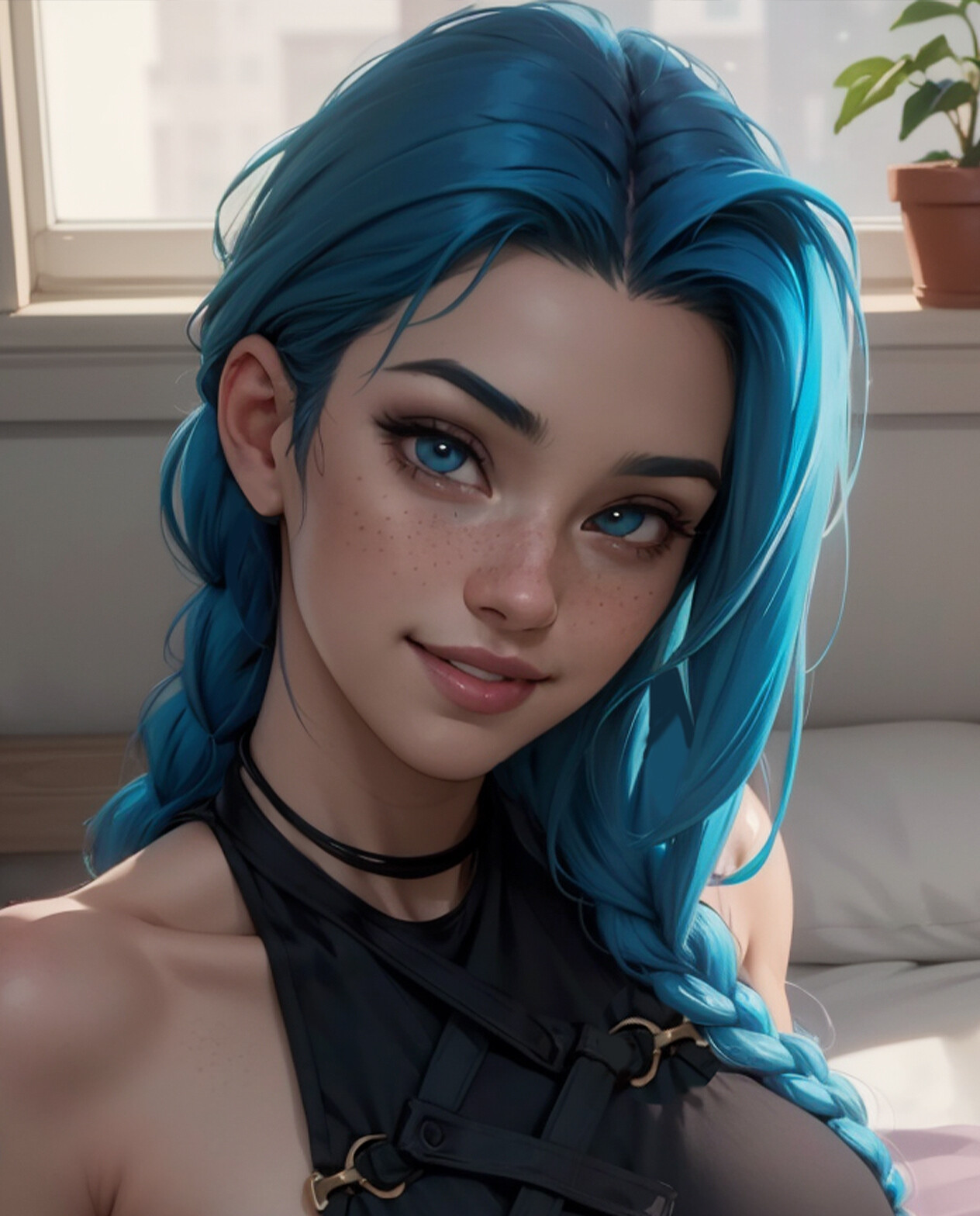ArtStation - Blue Braids