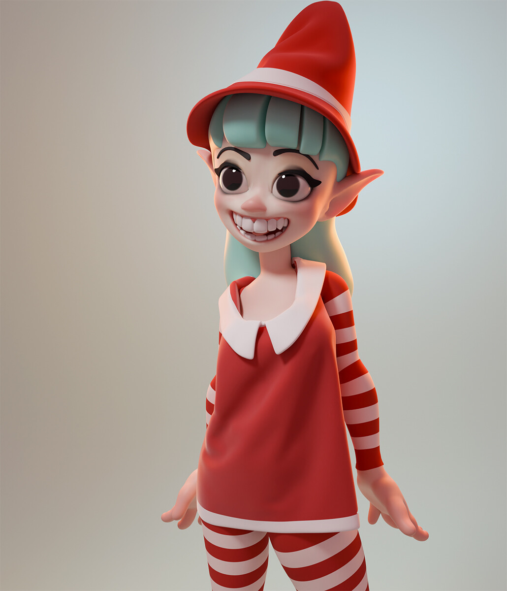 ArtStation - Elfing around-