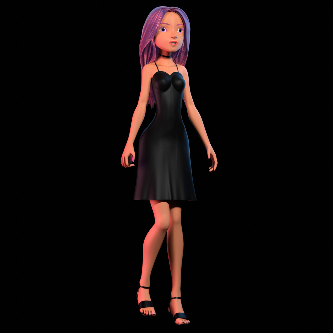 ArtStation - Stylized Girl