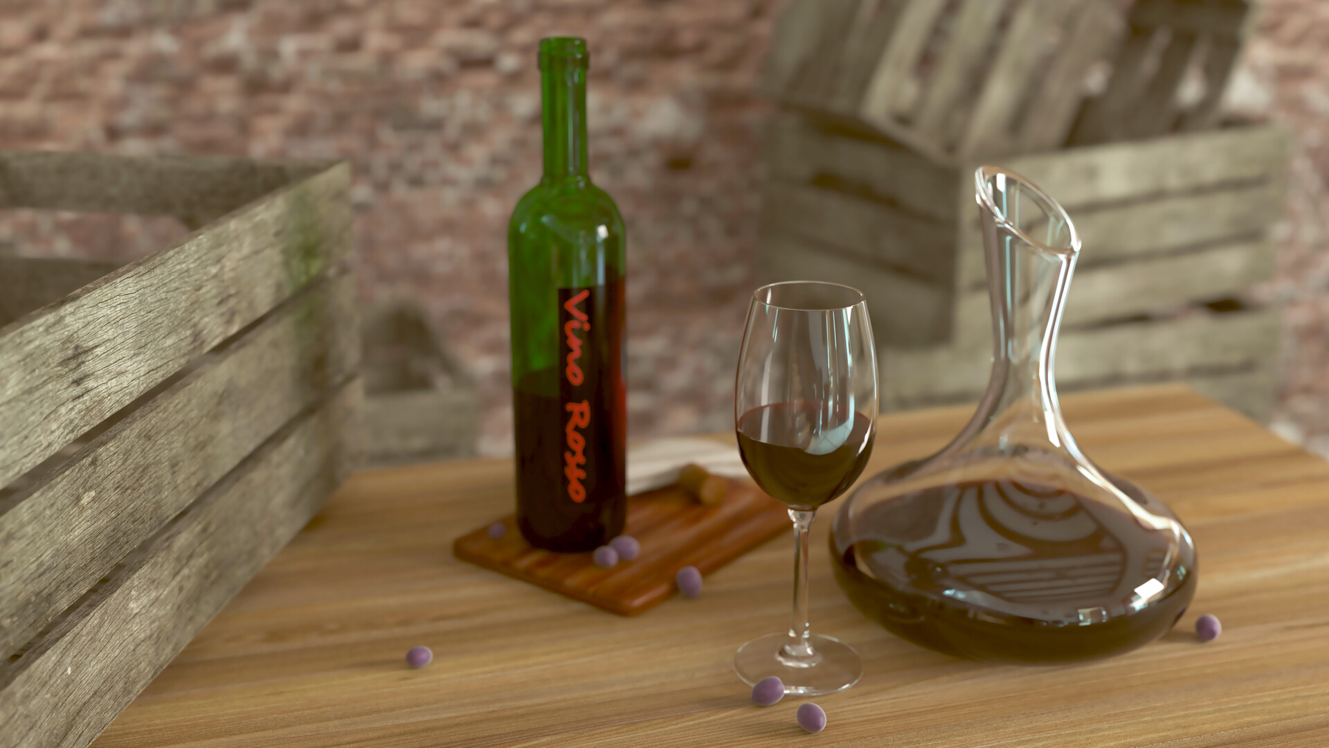 ArtStation - Red Wine