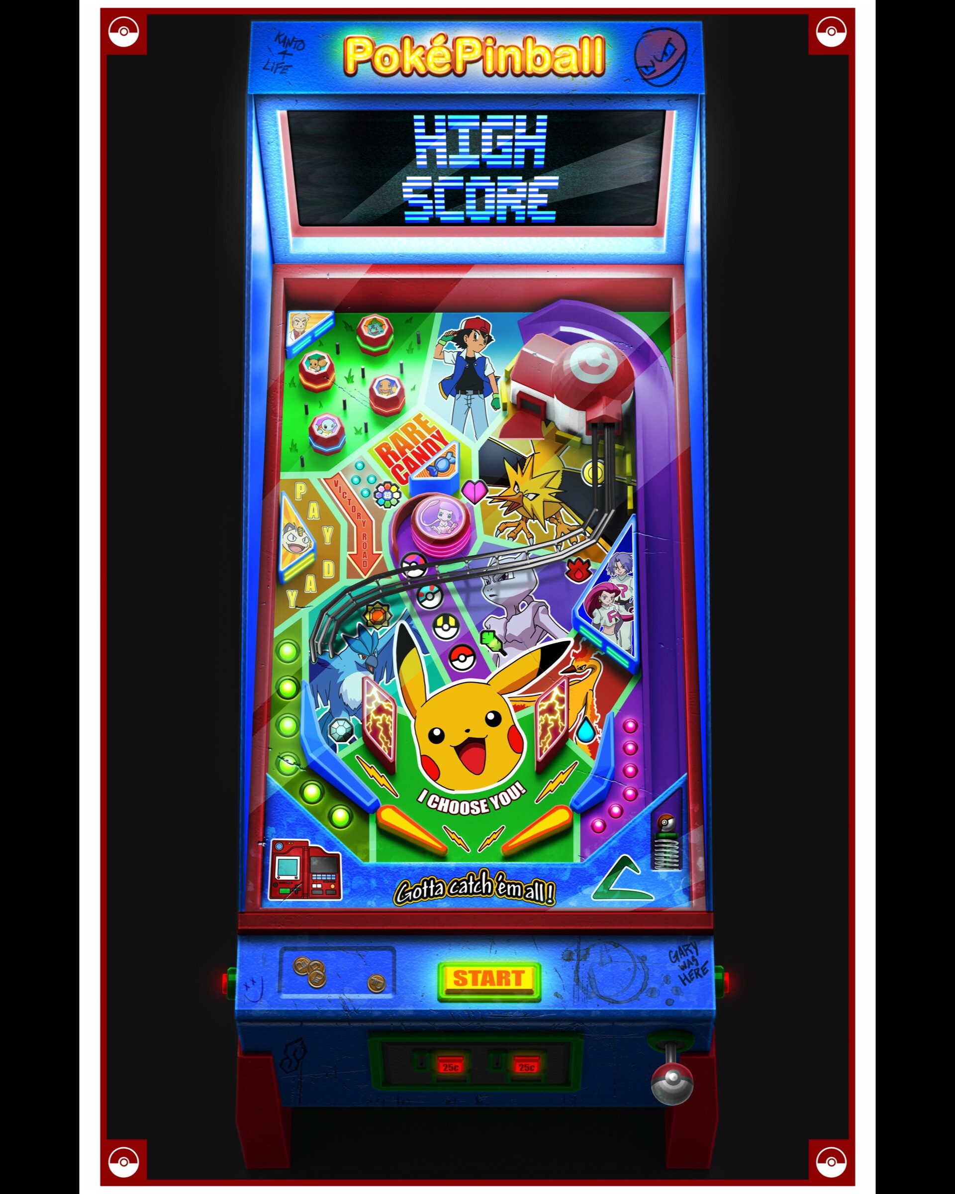 ArtStation - PokePinball