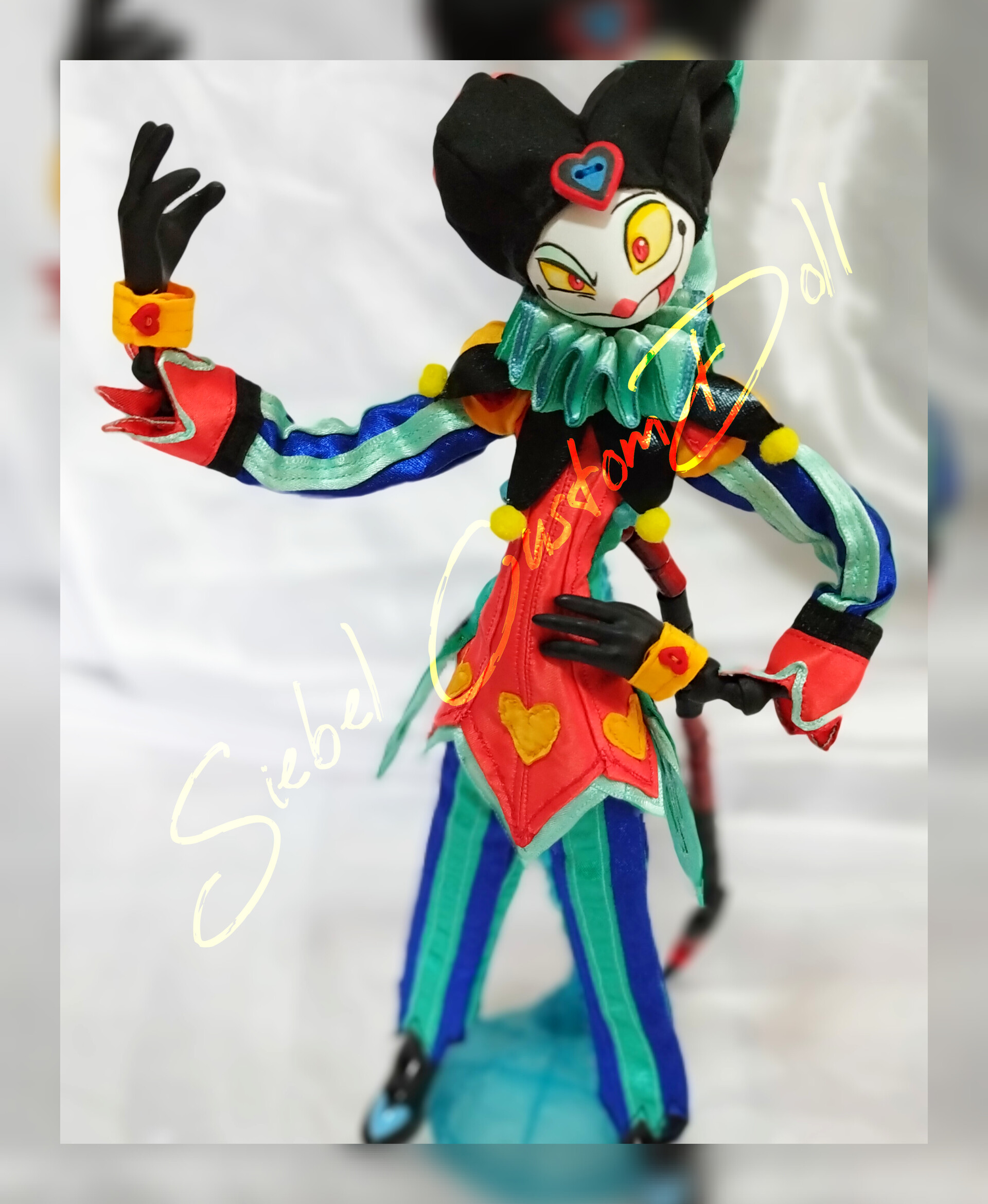 Siebel Custom Dolls - FIZZAROLLI imp Helluva Boss Doll